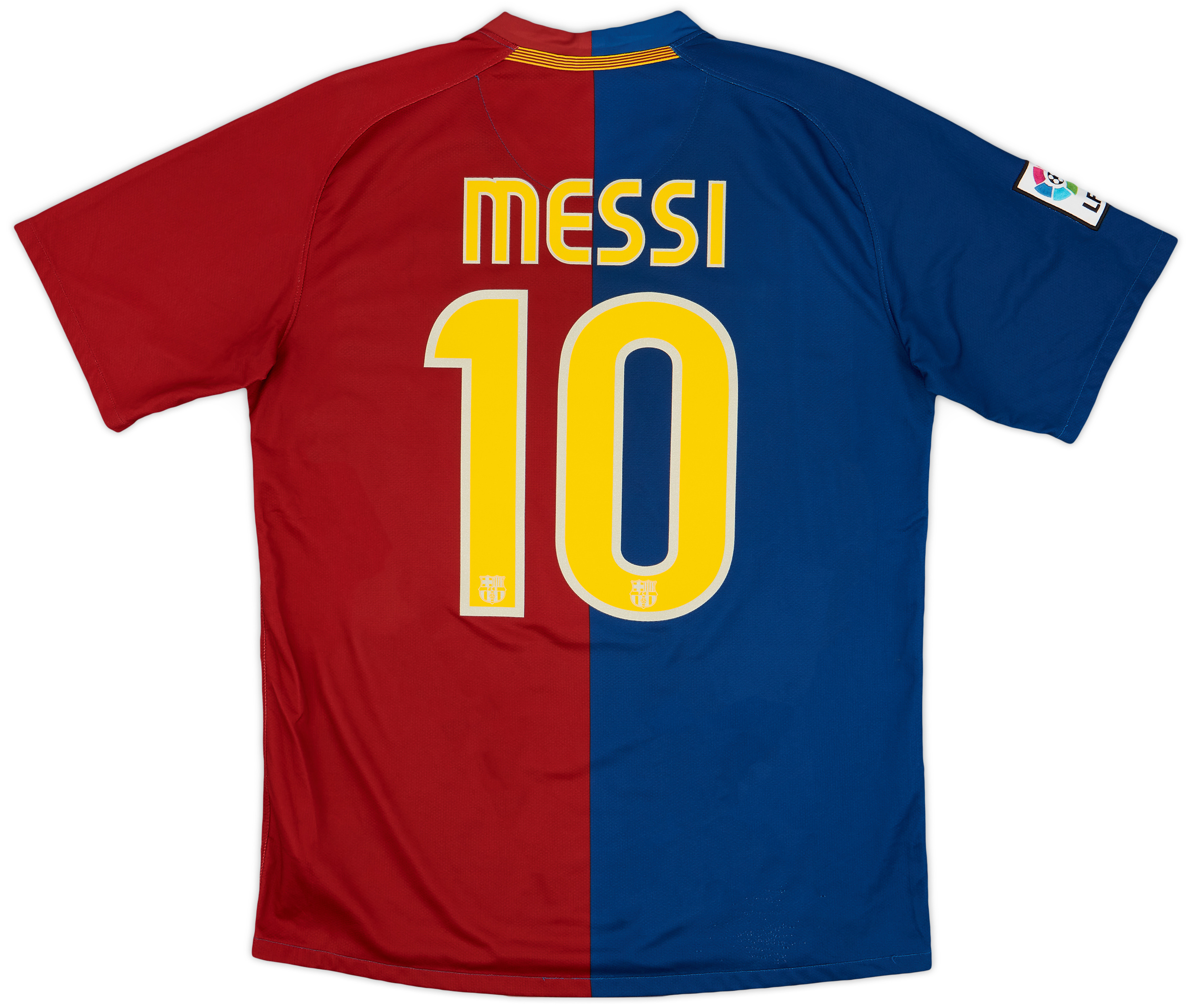 2008-09 Barcelona Home Shirt Messi #10 - 9/10 - (M)