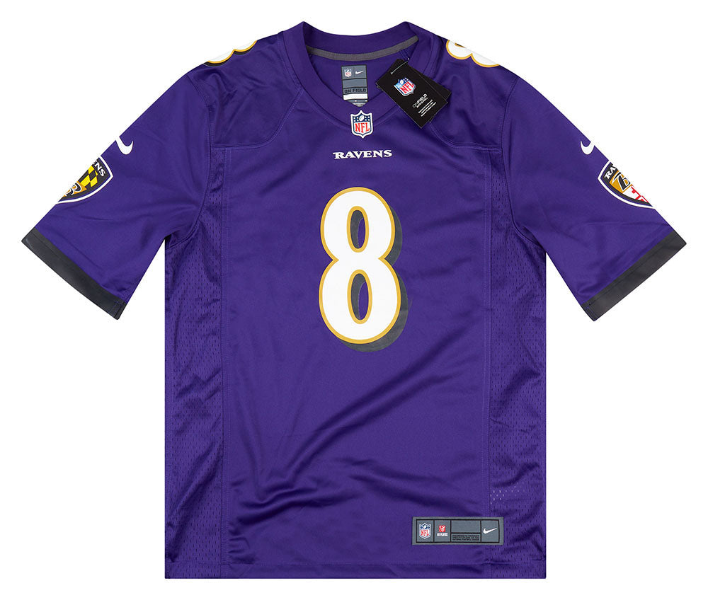 2018-23 Baltimore Ravens Jackson #8 Nike Game Jersey (Home) S - W/Tags