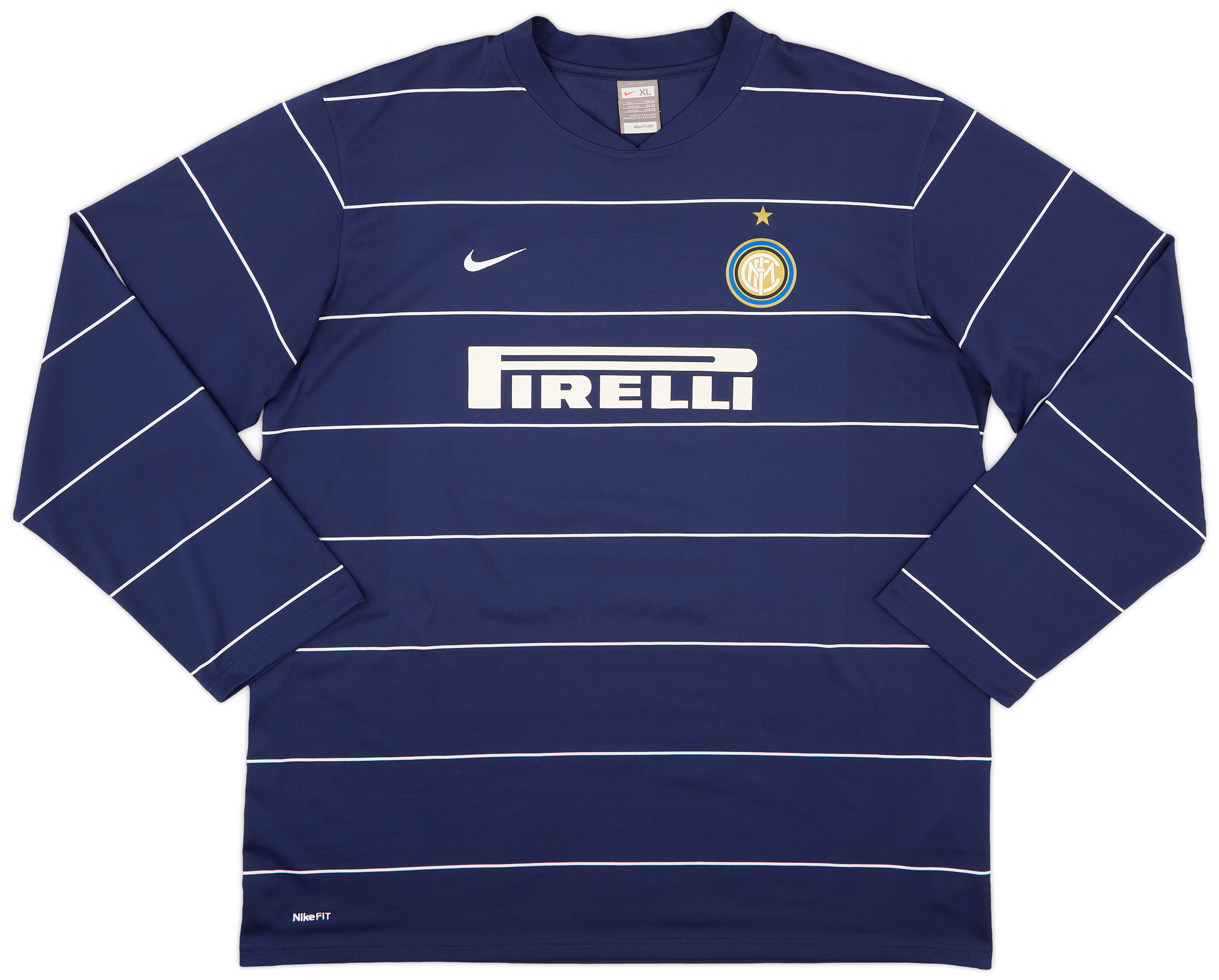 2009-10 Inter Milan Nike Training L/S Shirt - 7/10 - (XL)