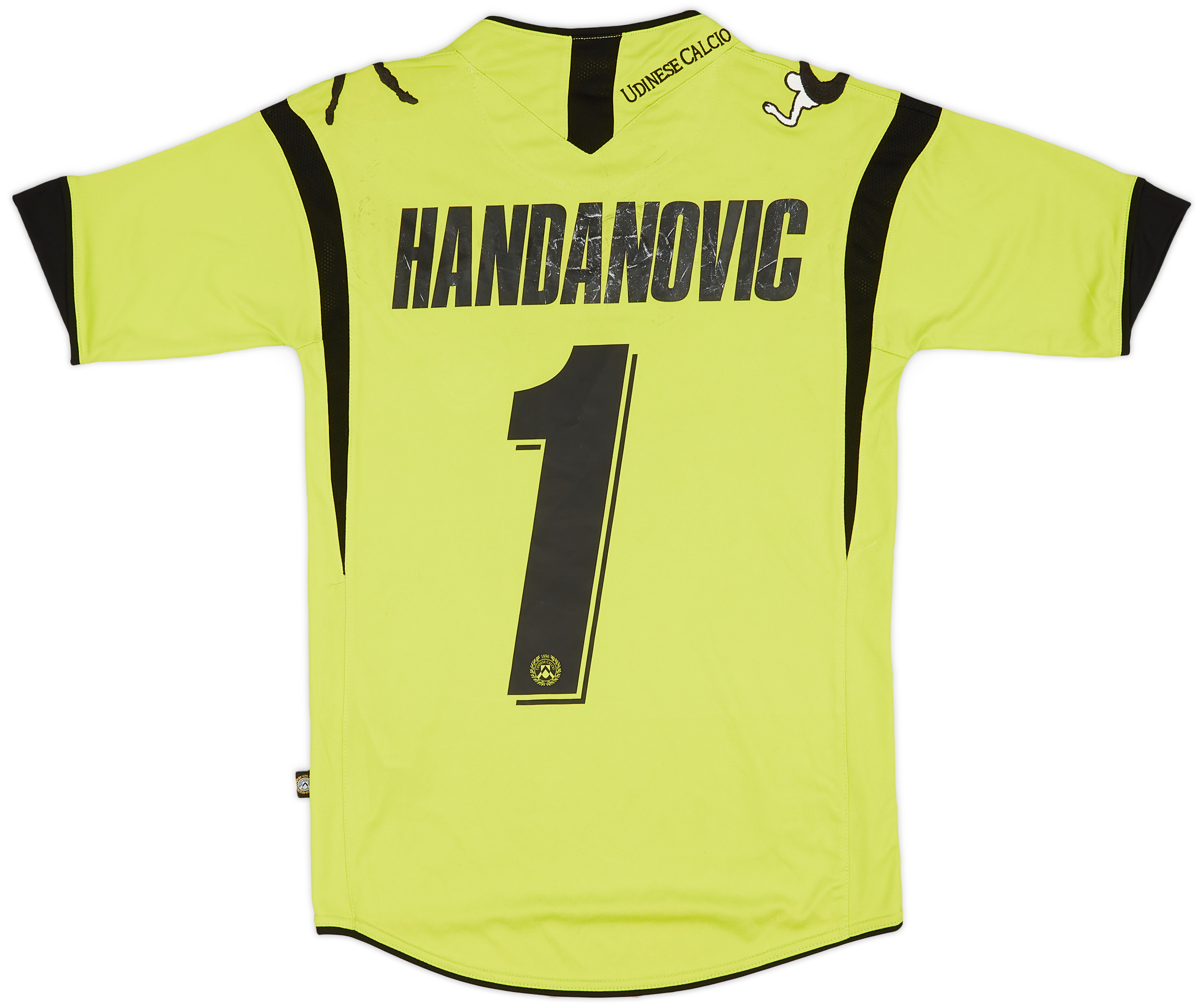 2011-12 Udinese Away/GK Shirt Handanovic #1 - 6/10 - (XS)