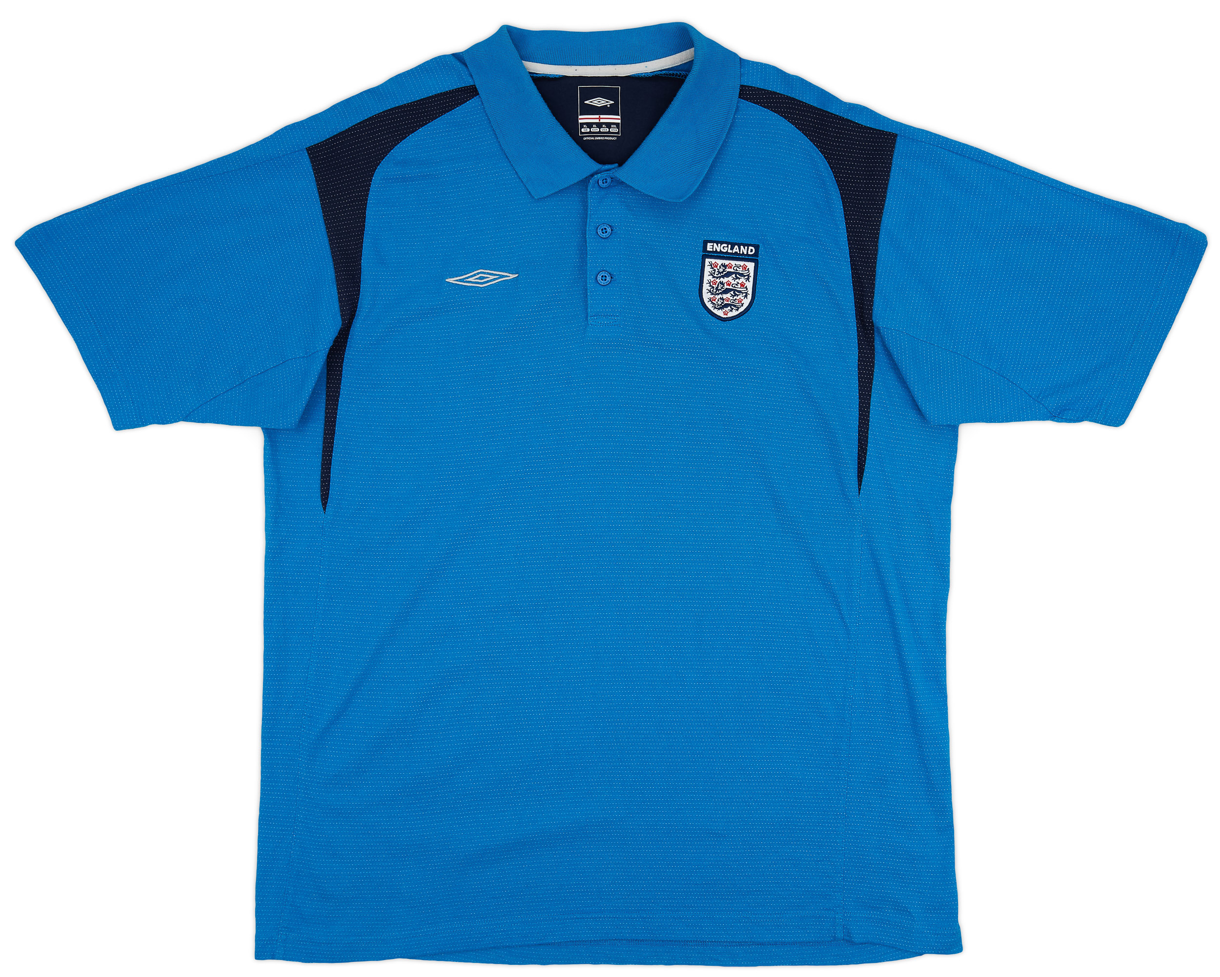 2006-07 England Umbro Polo Shirt - 9/10 - (XL)