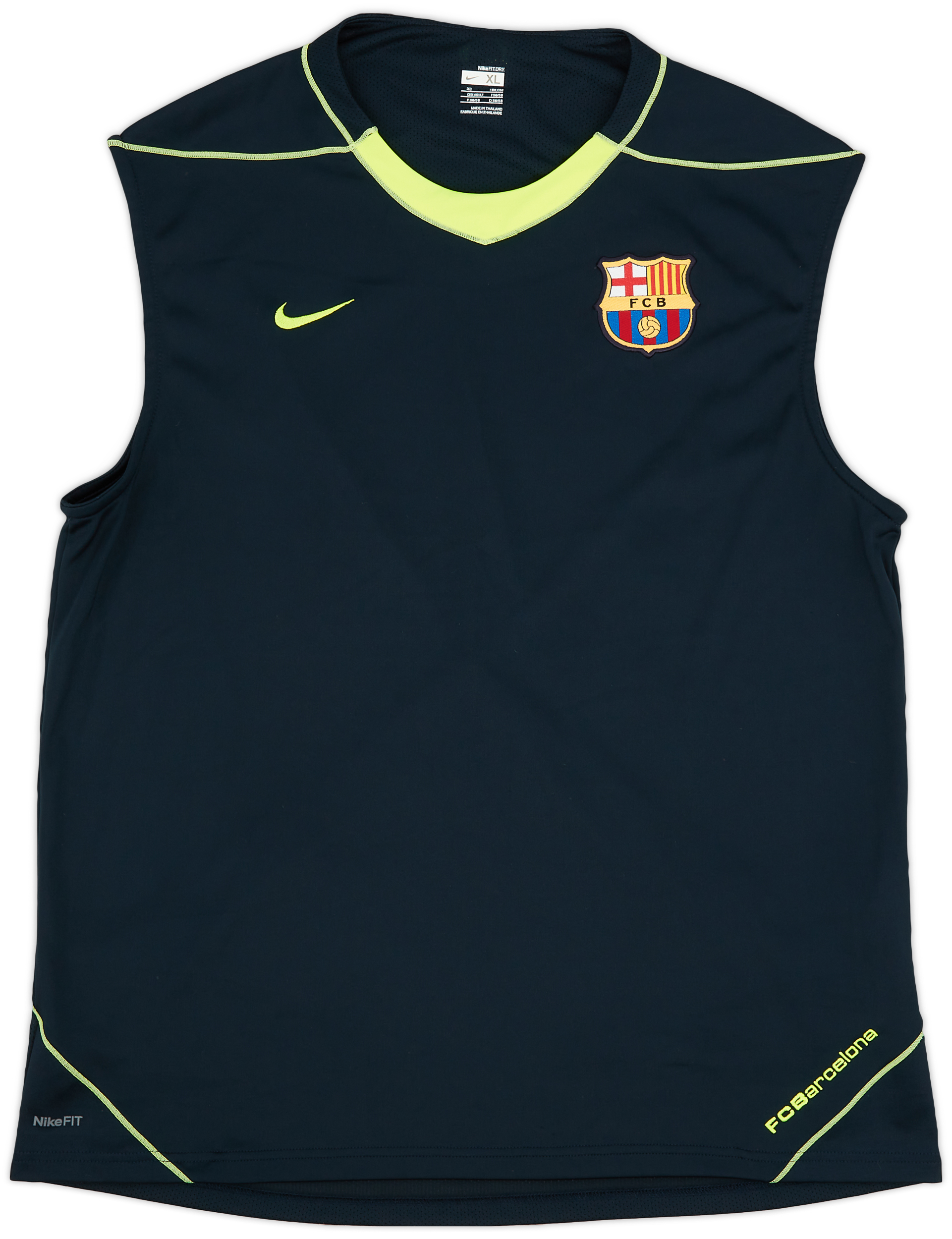 2007-08 Barcelona Nike Training Vest - 10/10 - (XL)