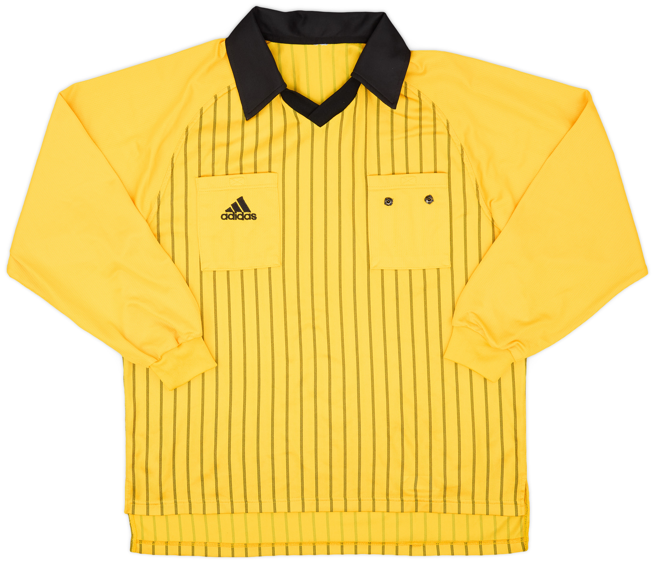 1990s adidas Referee Template L/S Shirt - 9/10 - (XL)