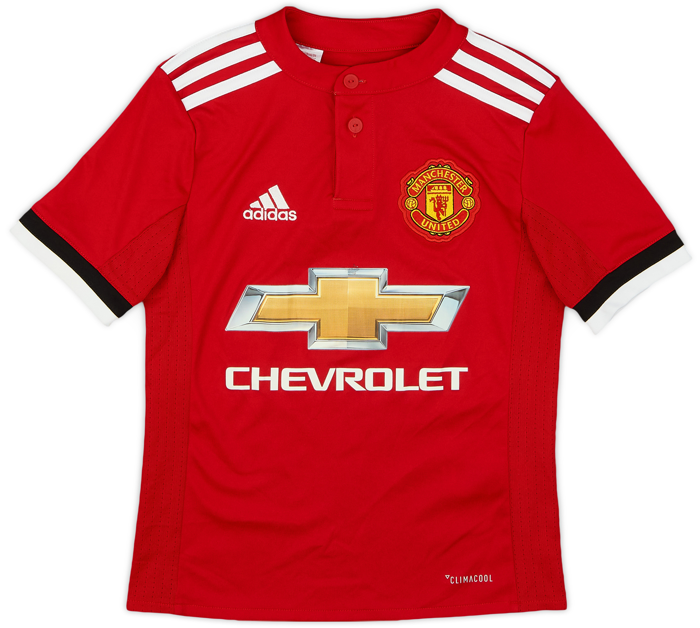 2017-18 Manchester United Home Shirt - 8/10 - (7-8 Years)