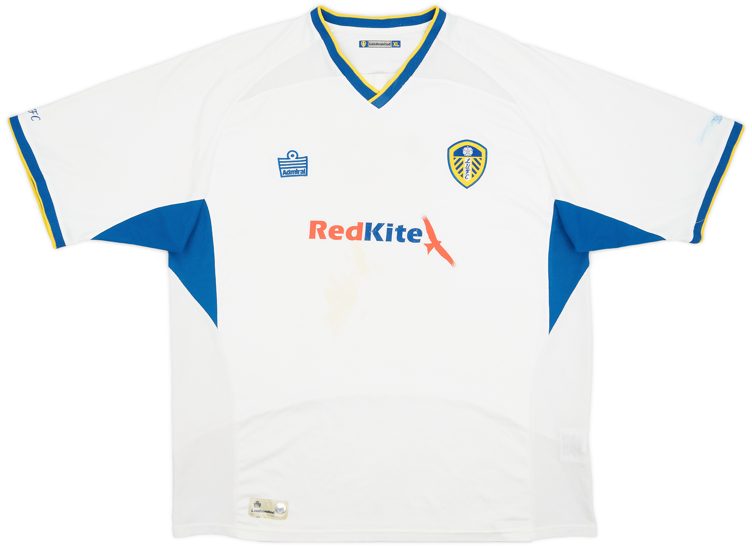 2007-08 Leeds United Home Shirt - 4/10 - (XL)