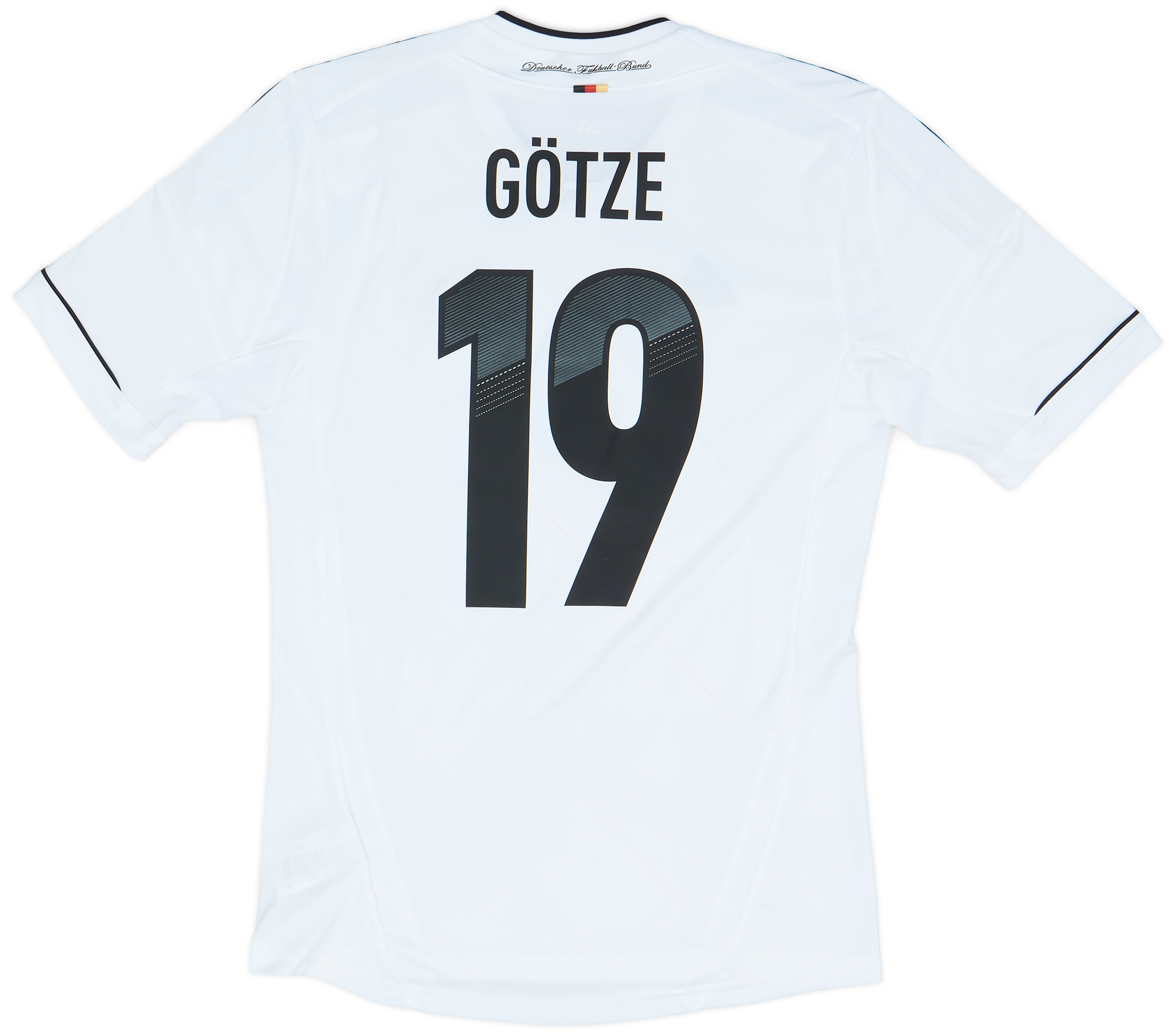 2012-13 Germany Home Shirt Gotze #19 - 8/10 - (S)