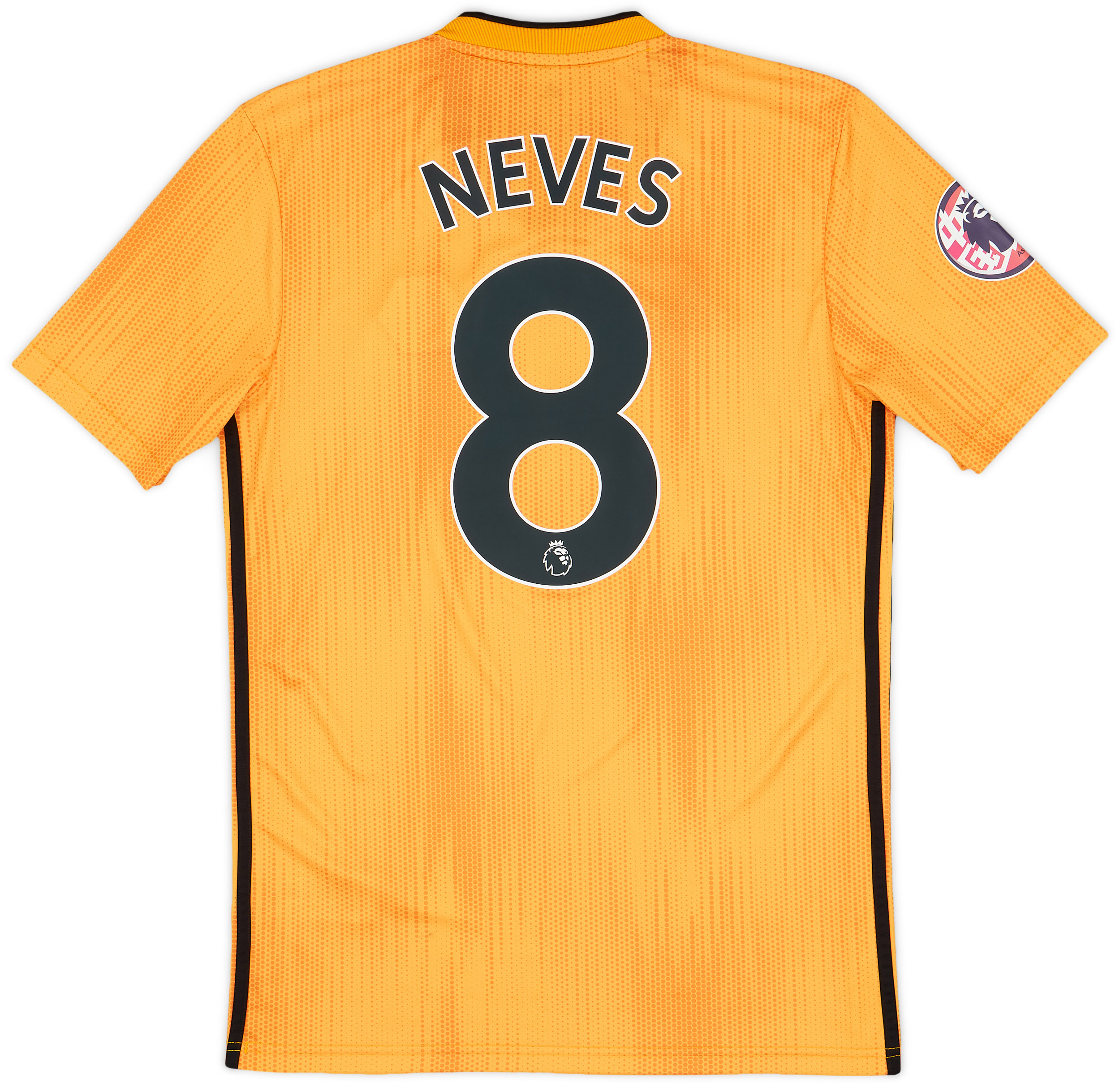 2019-20 Wolves Home Shirt Neves #8 - 8/10 - (S)