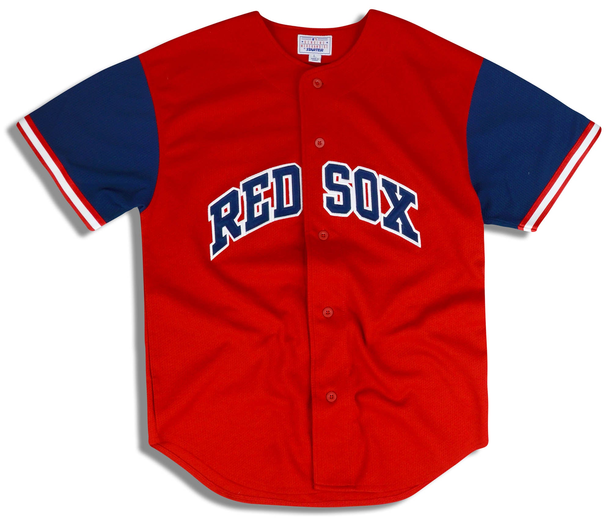 1990s Boston Red Sox Starter Jersey L