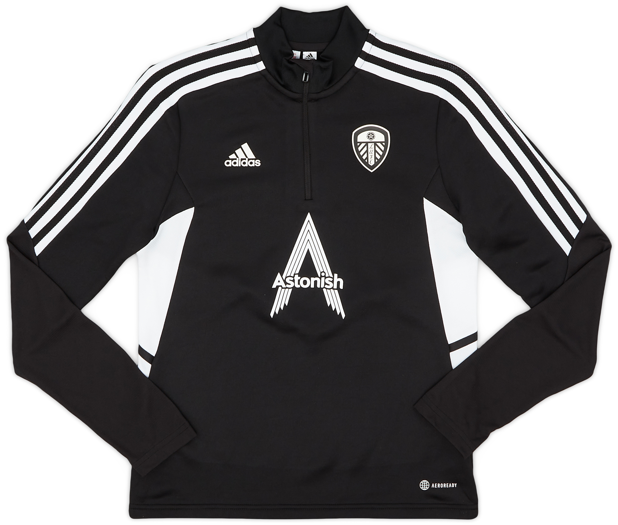 2022-23 Leeds United adidas 1/4 Zip Training Top (M.Kids)