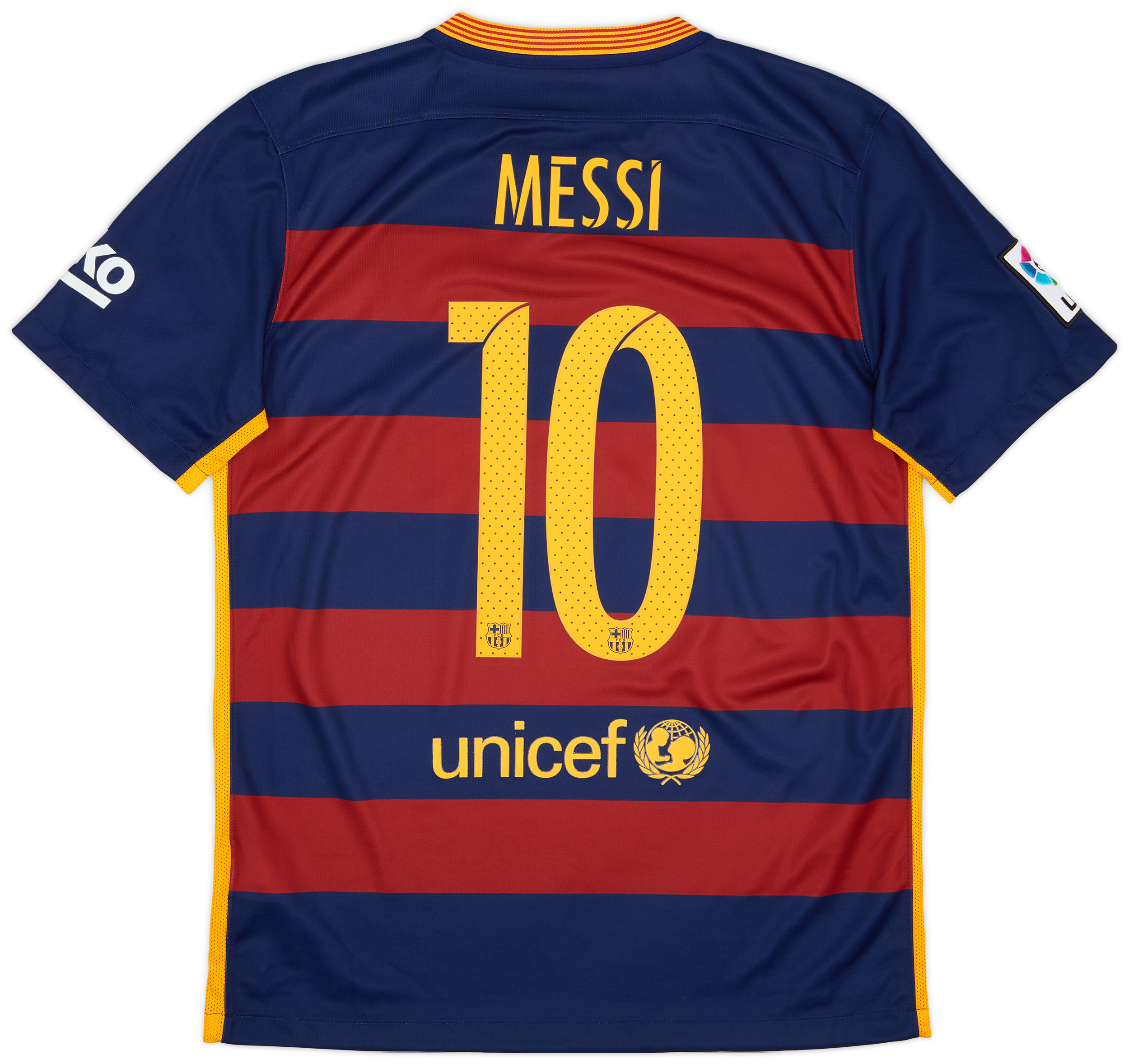 2015-16 Barcelona Home Shirt Messi #10 - 8/10 - (M)