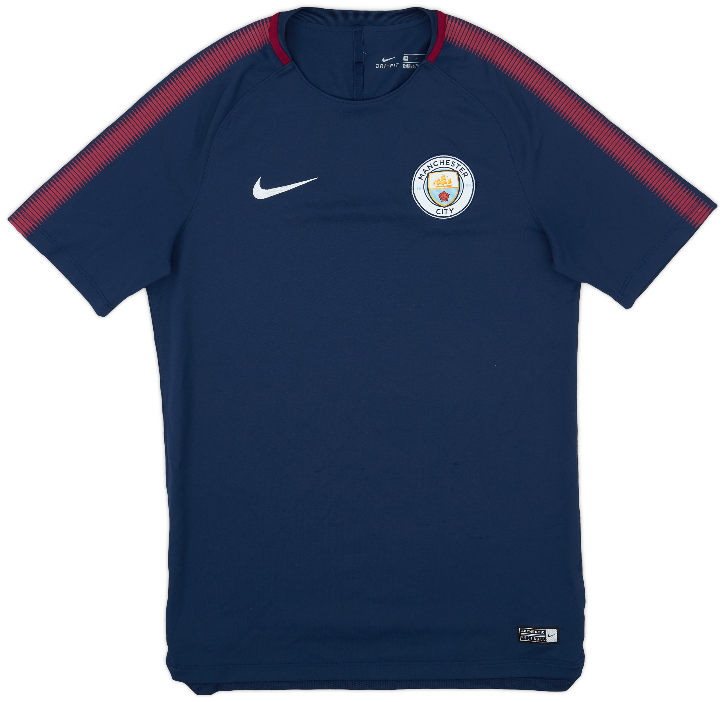 2017-18 Manchester City Nike Training Shirt - 8/10 - (M)