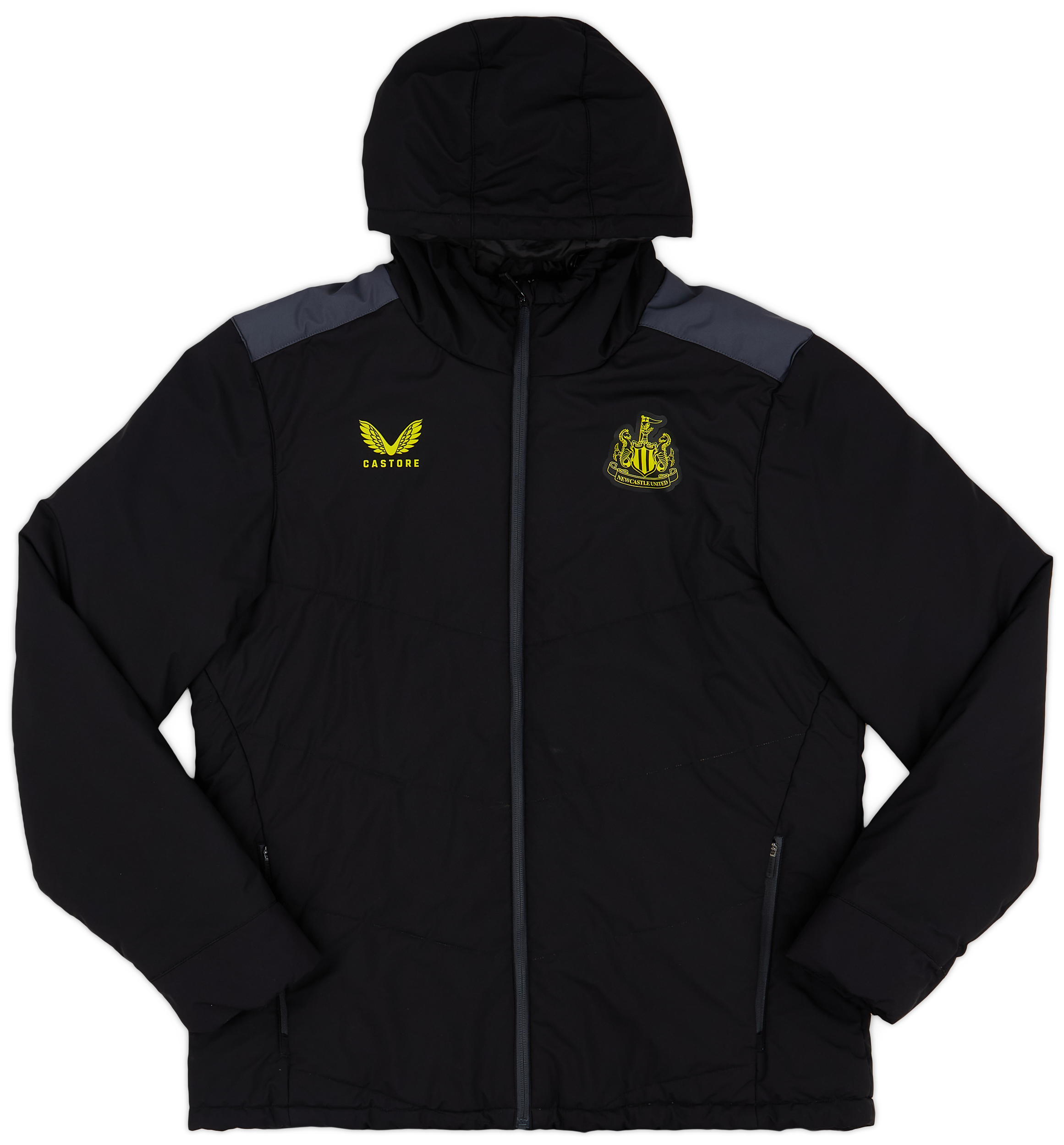 2023-24 Newcastle Castore Bench Jacket - As New - (M)