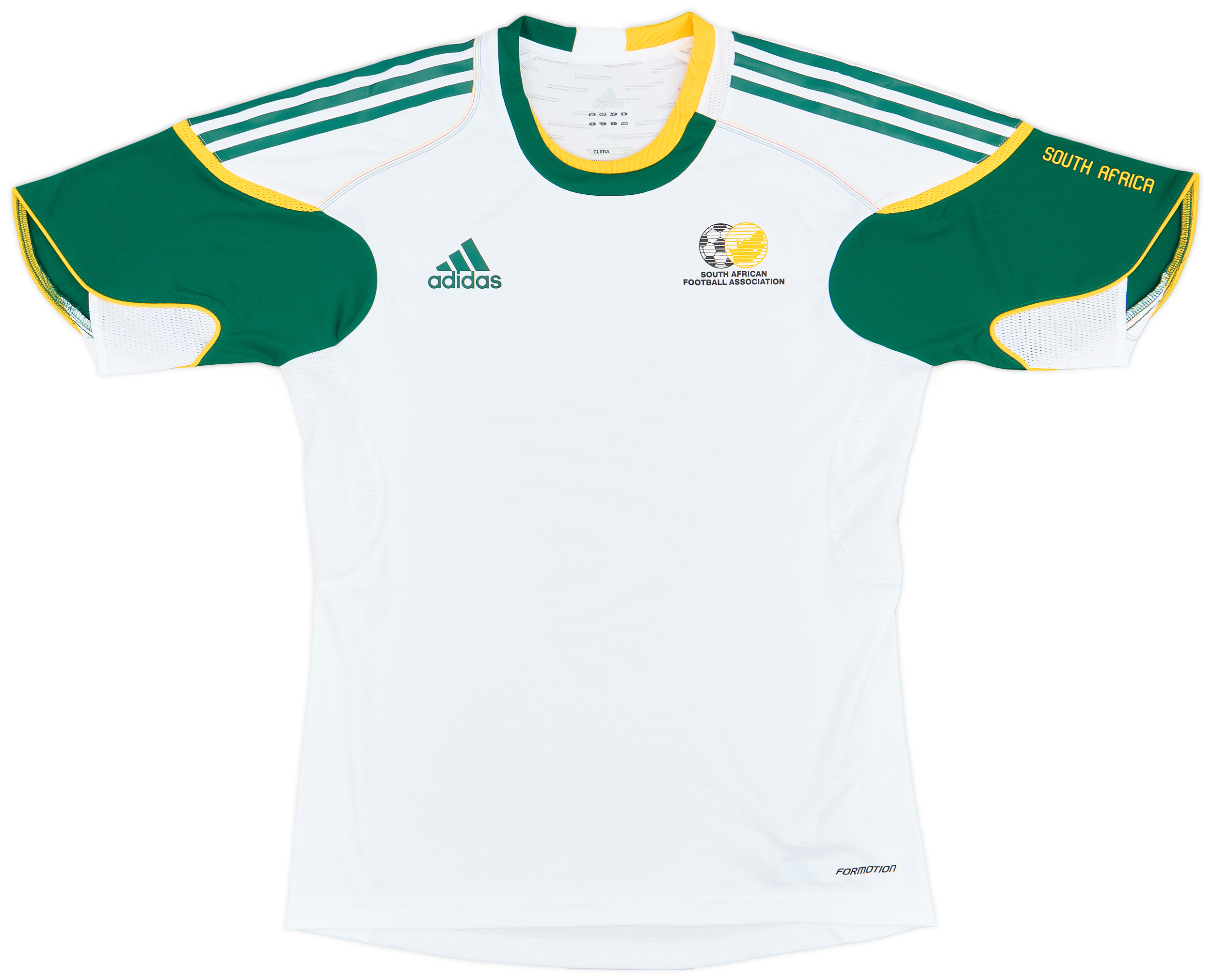 2010-11 South Africa Formotion adidas Training Shirt - 9/10 - (M/L)