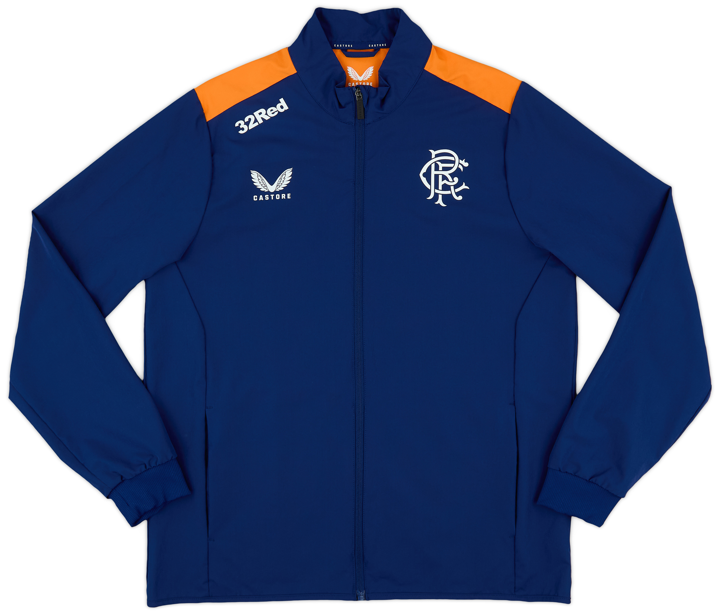 2023-24 Rangers Castore Training Jacket - 9/10 - (XL)
