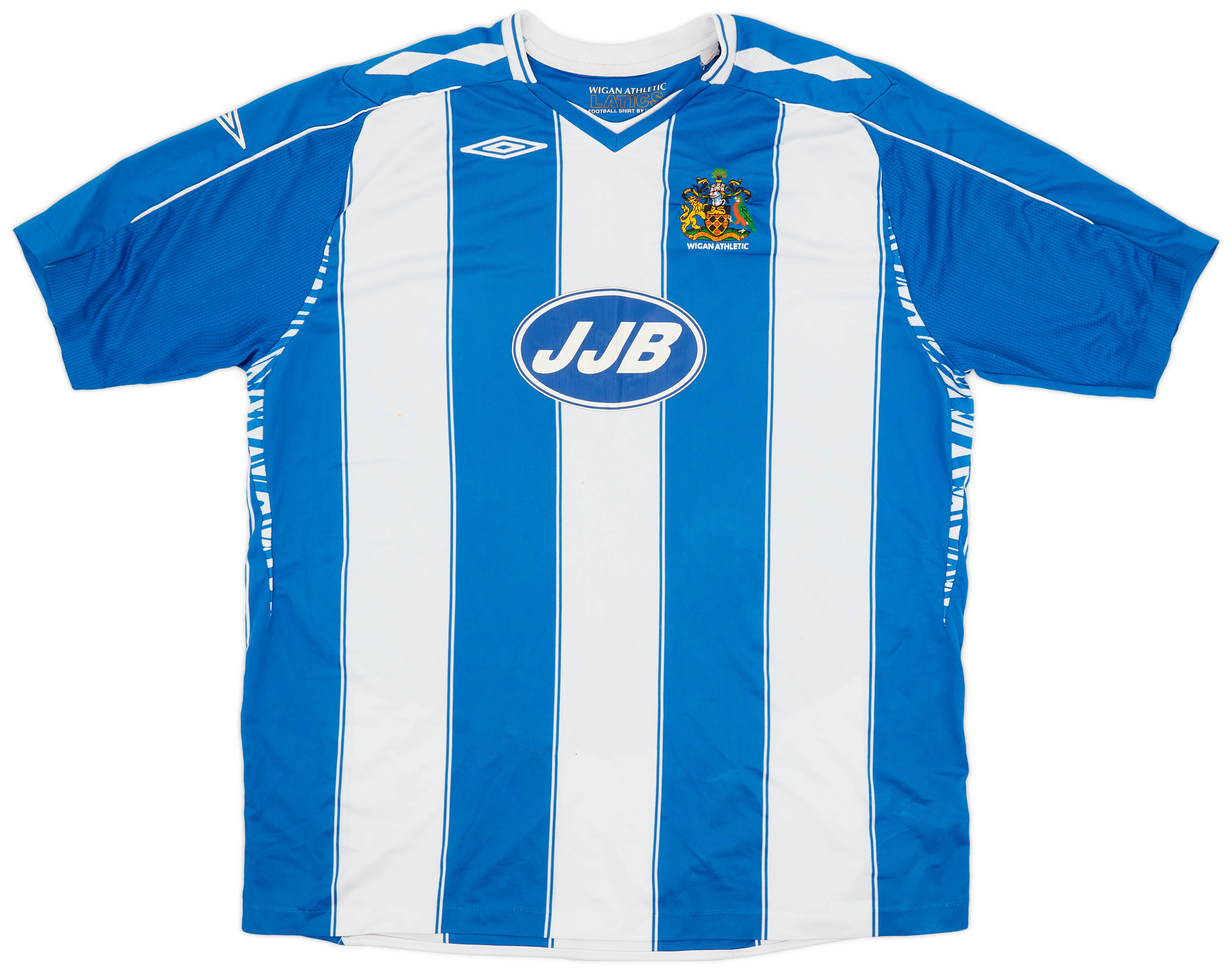 2007-08 Wigan Home Shirt - 6/10 - (3XL)