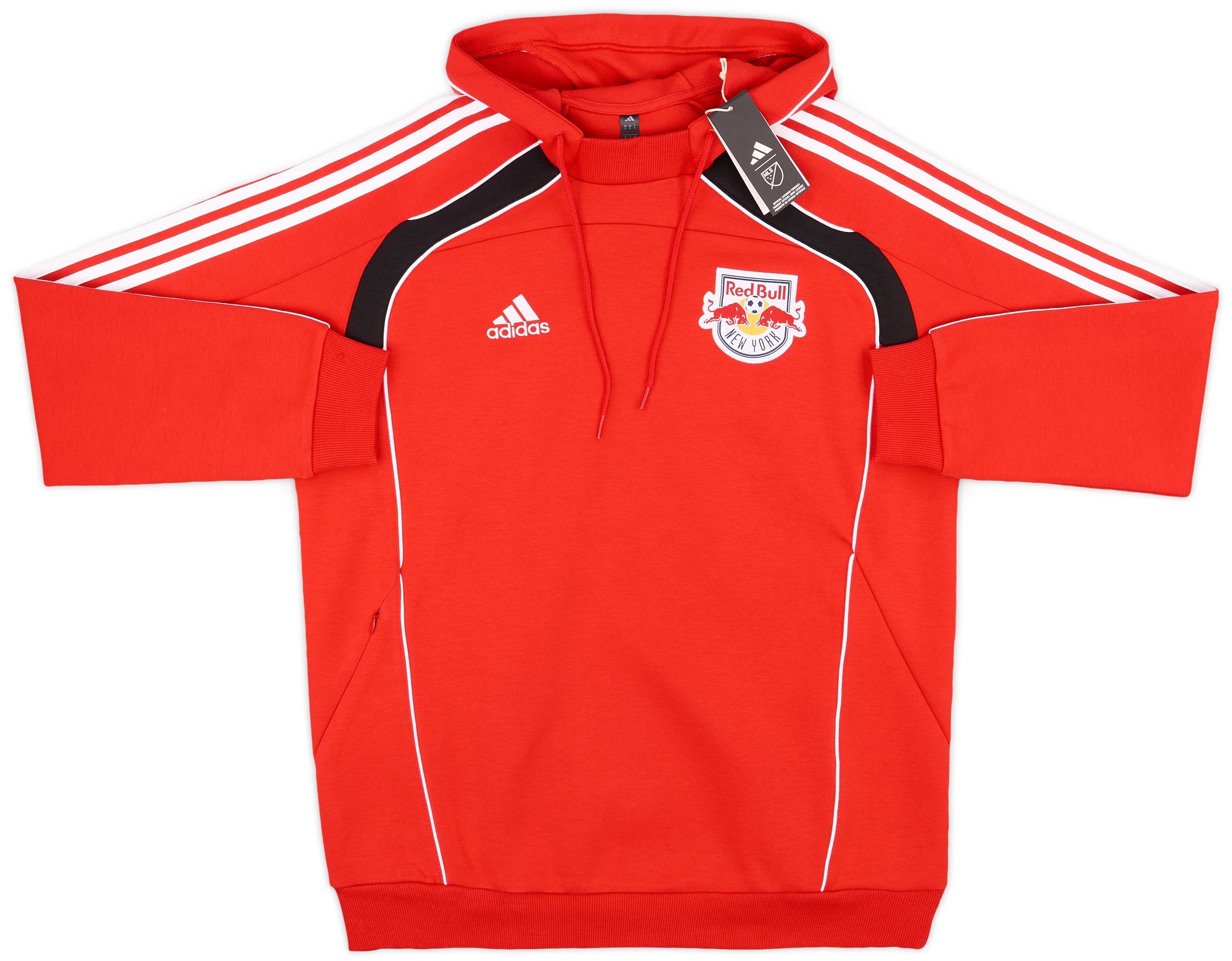2025 New York Red Bulls adidas Travel Hooded Top