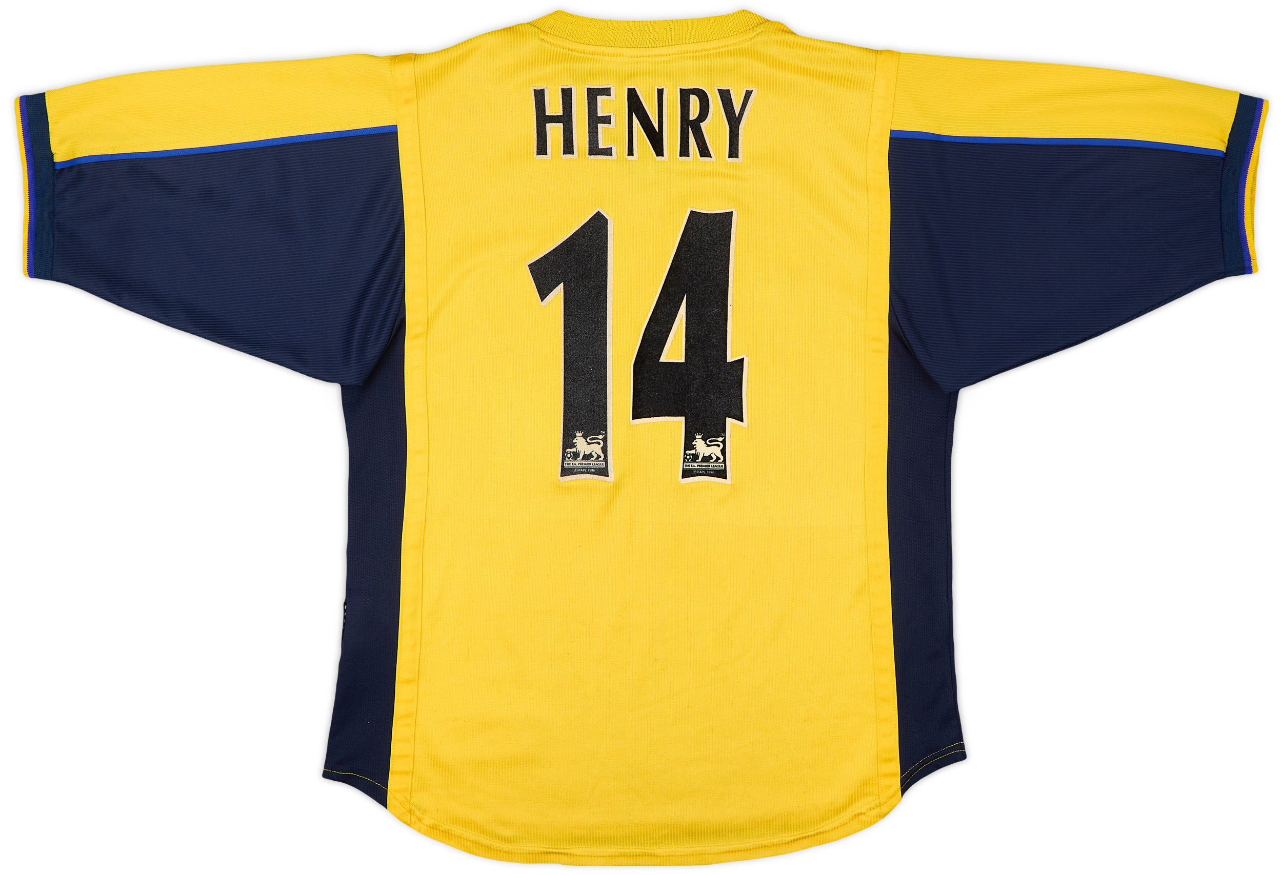 1999-01 Arsenal Away Shirt Henry #14 - 7/10 - (S)