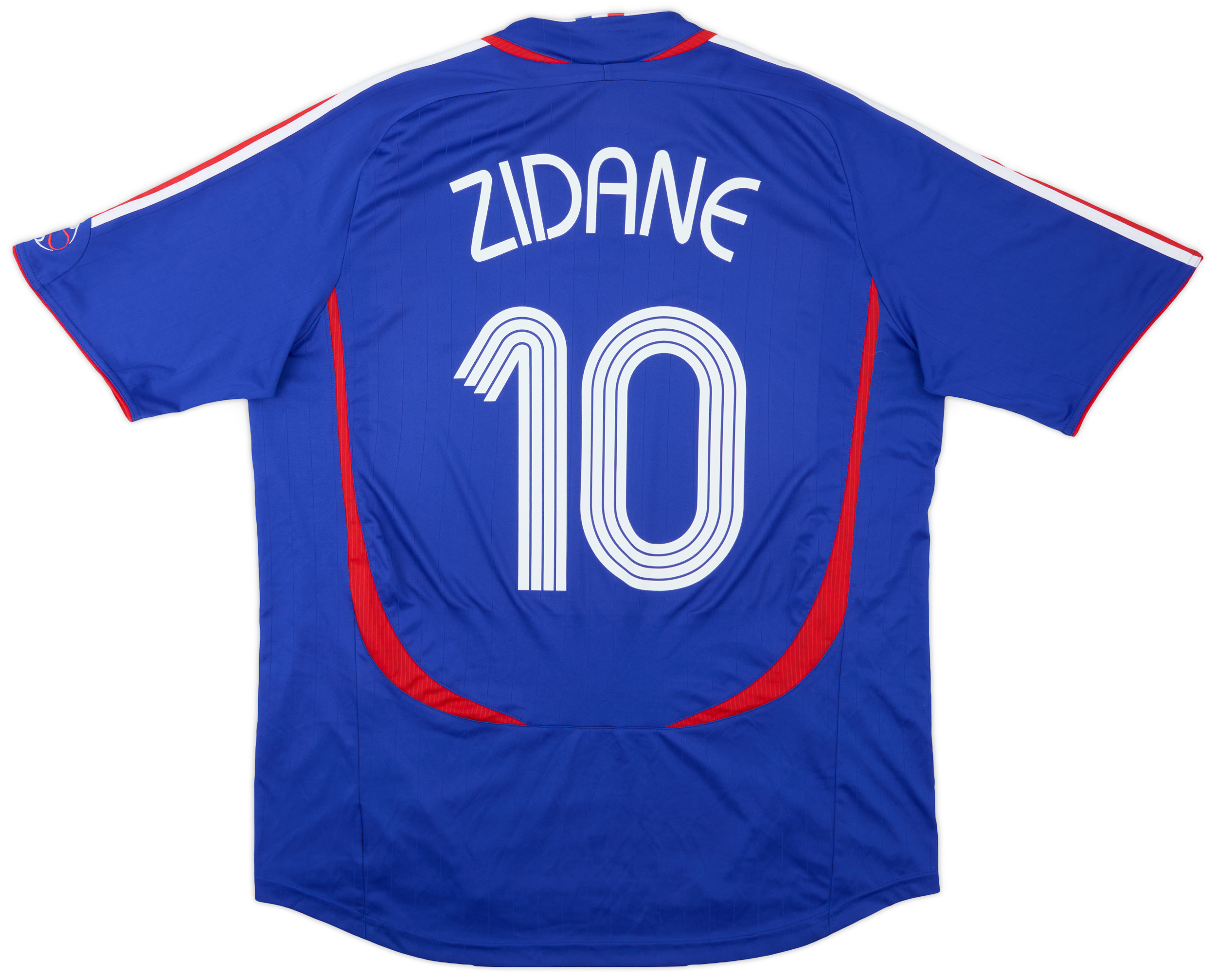 2006-07 France Home Shirt Zidane #10 - 8/10 - (XL)