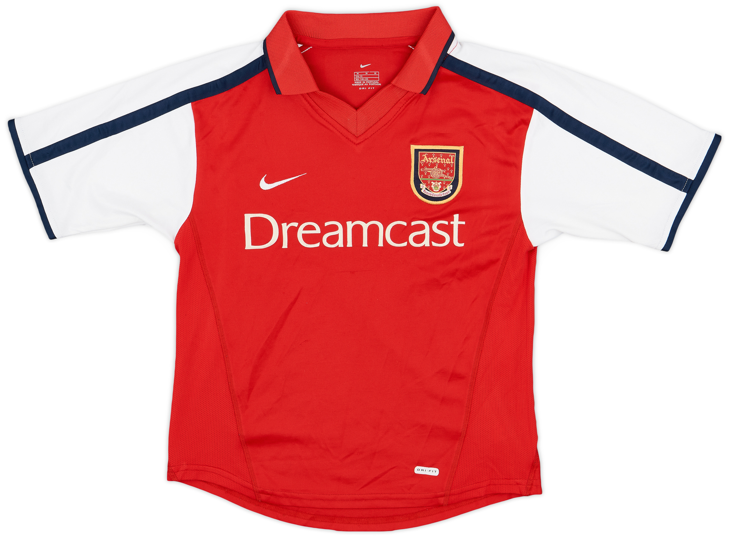 2000-02 Arsenal Home Shirt - 8/10 - (M.Boys)