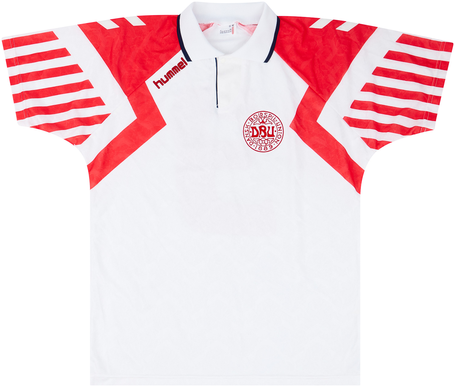 1992-94 Denmark Match Issue Home Shirt #3 (Rieper)