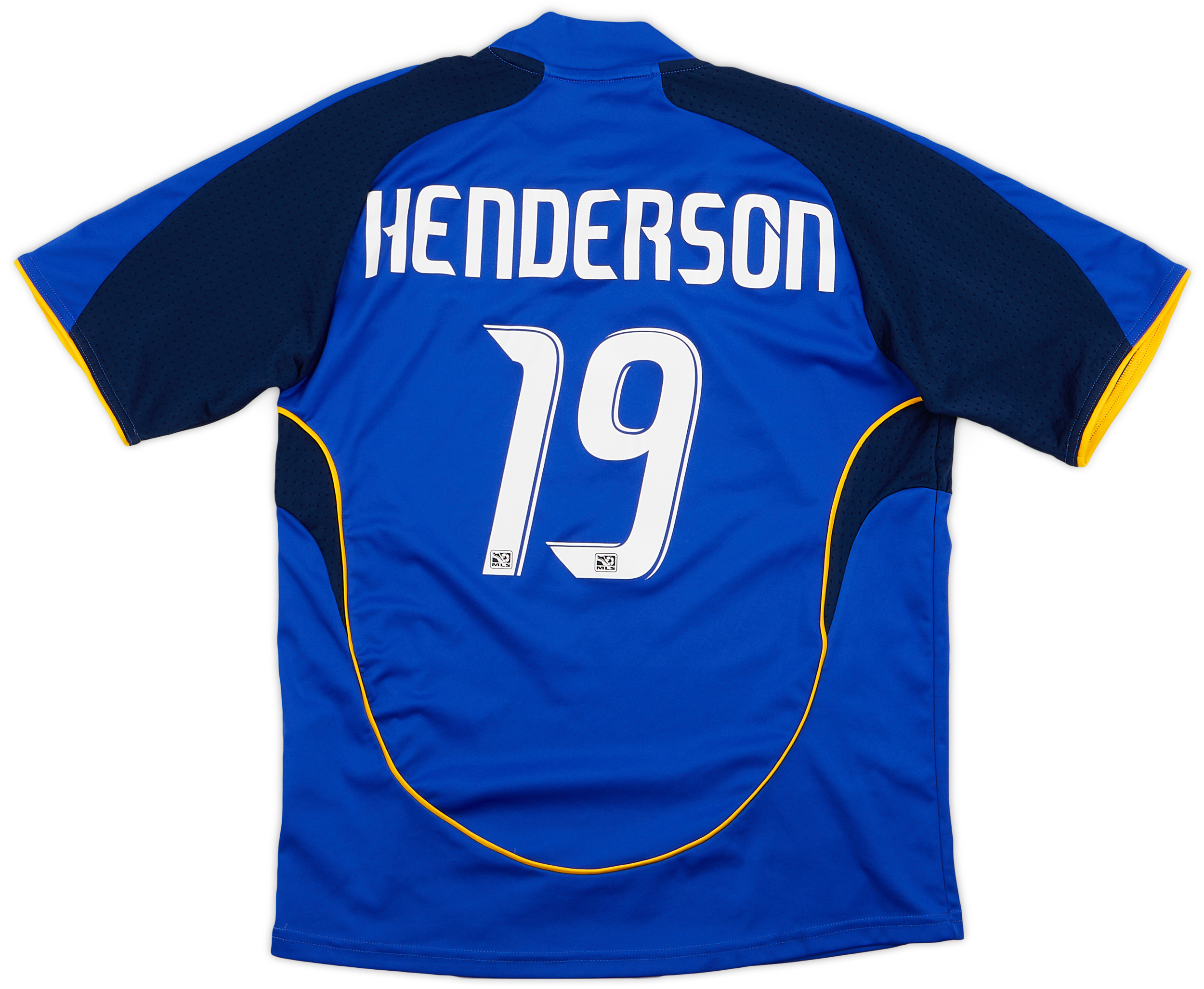 2008-09 Kansas City Wizards Home Shirt Henderson #19 - 5/10 - (L.Boys)