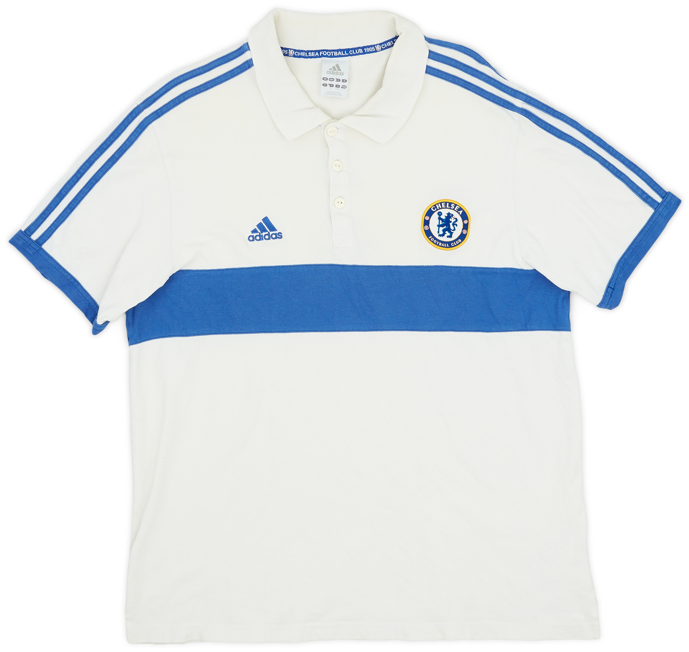2008-09 Chelsea adidas Polo Shirt - 7/10 - (L)