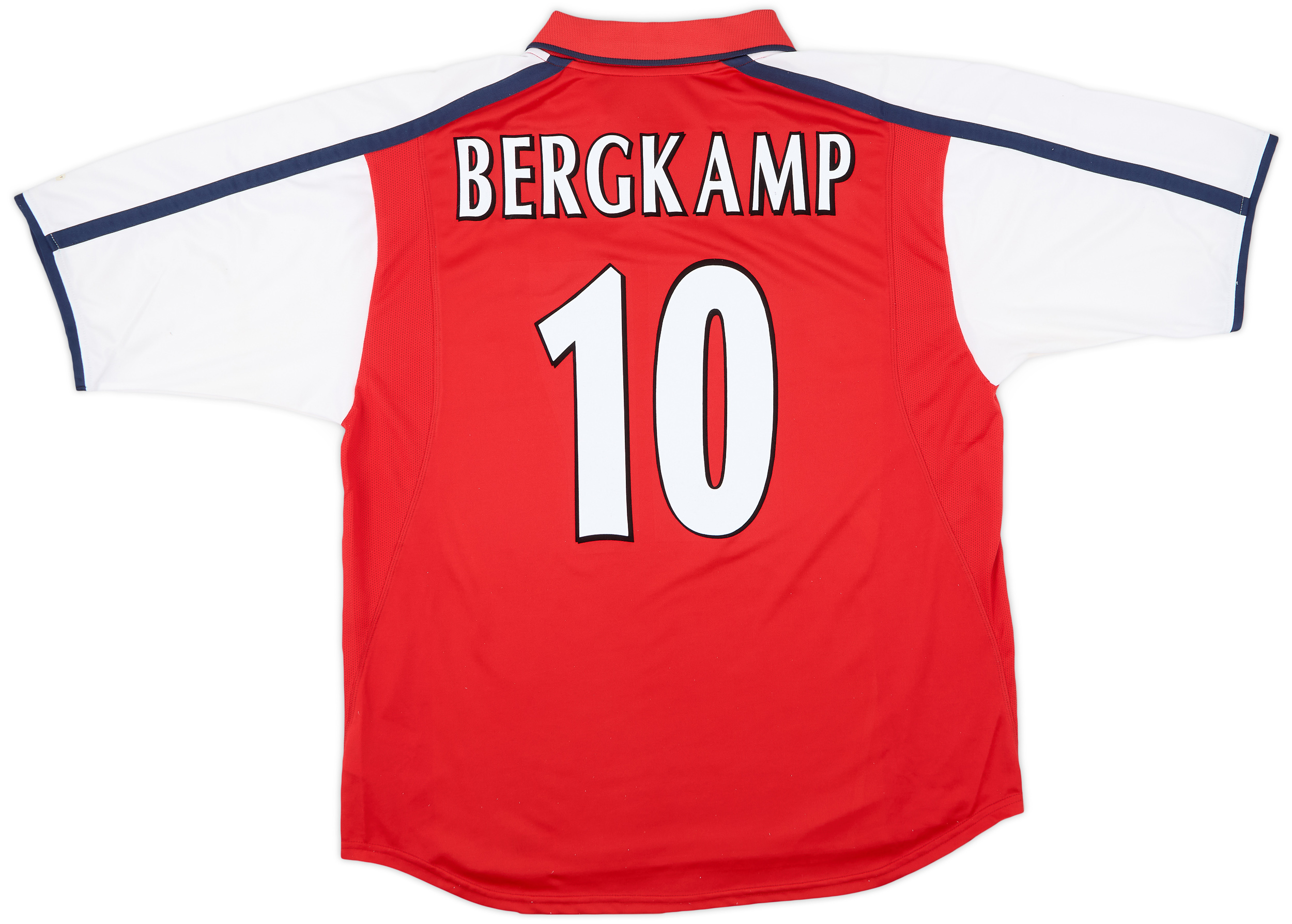 2000-02 Arsenal Home Shirt Bergkamp #10 - 7/10 - (XL)