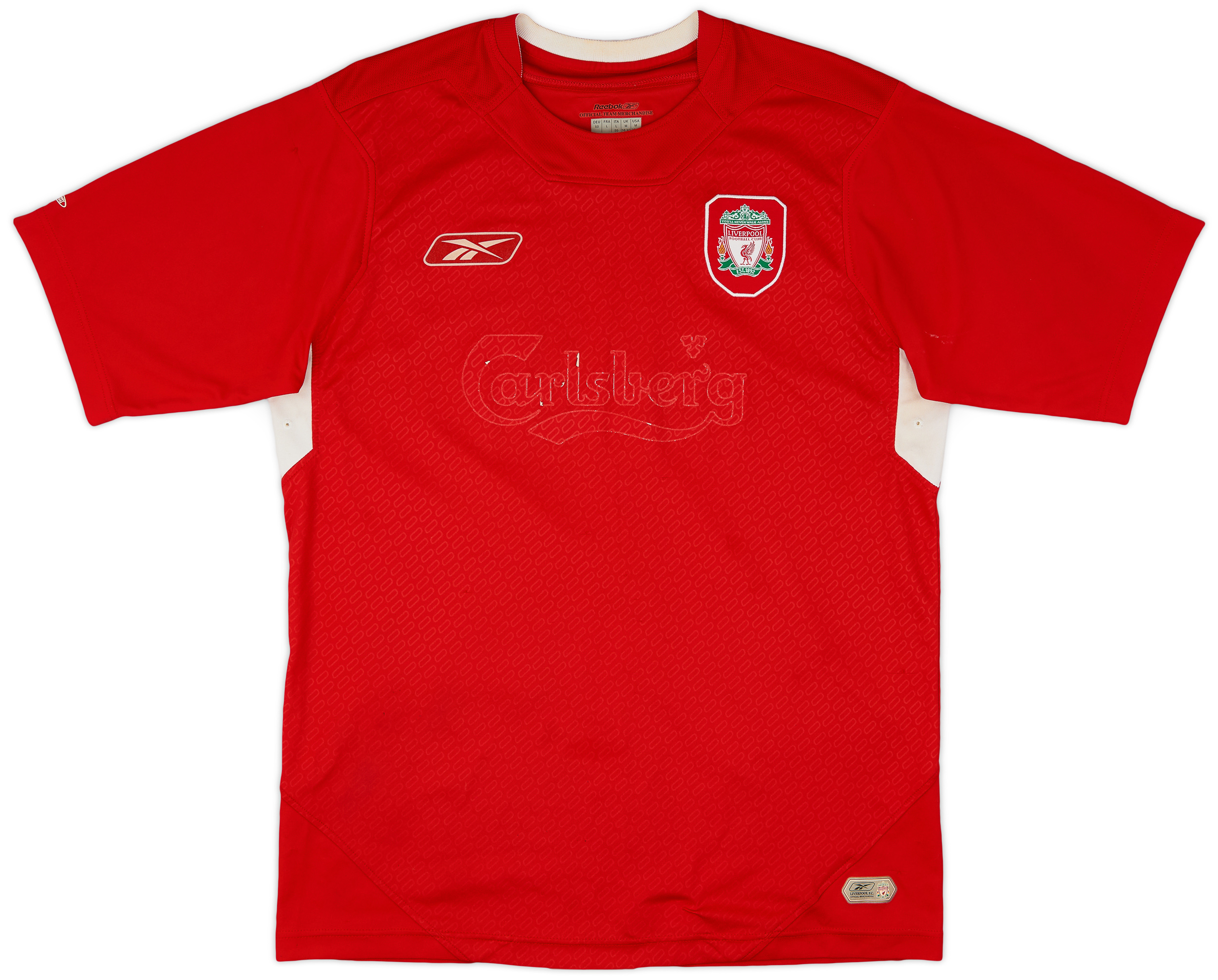 2004-06 Liverpool Home Shirt - 3/10 - (M)