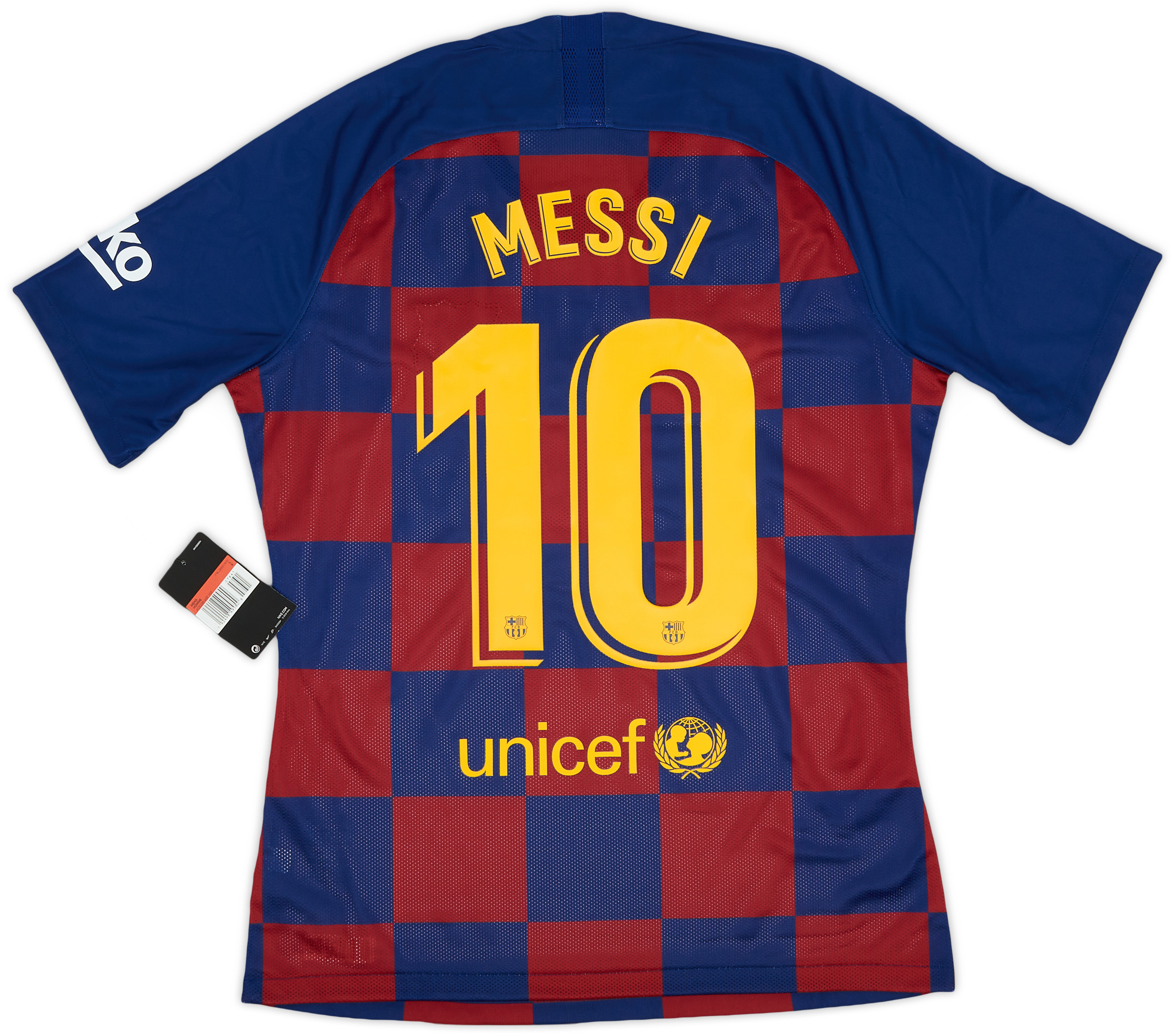 2019-20 Barcelona Authentic Home Shirt Messi #10 (L)