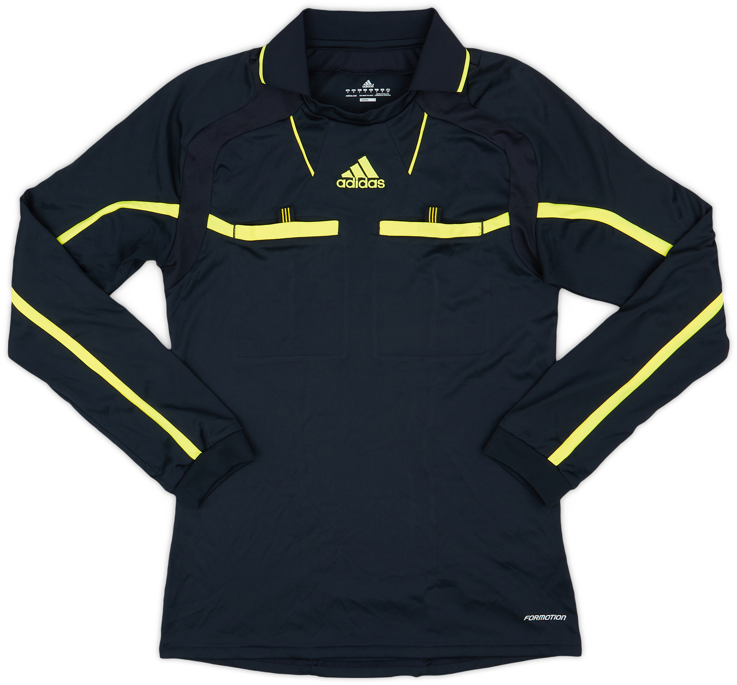 2011-12 adidas Referee Template L/S Shirt - 8/10 - (S)