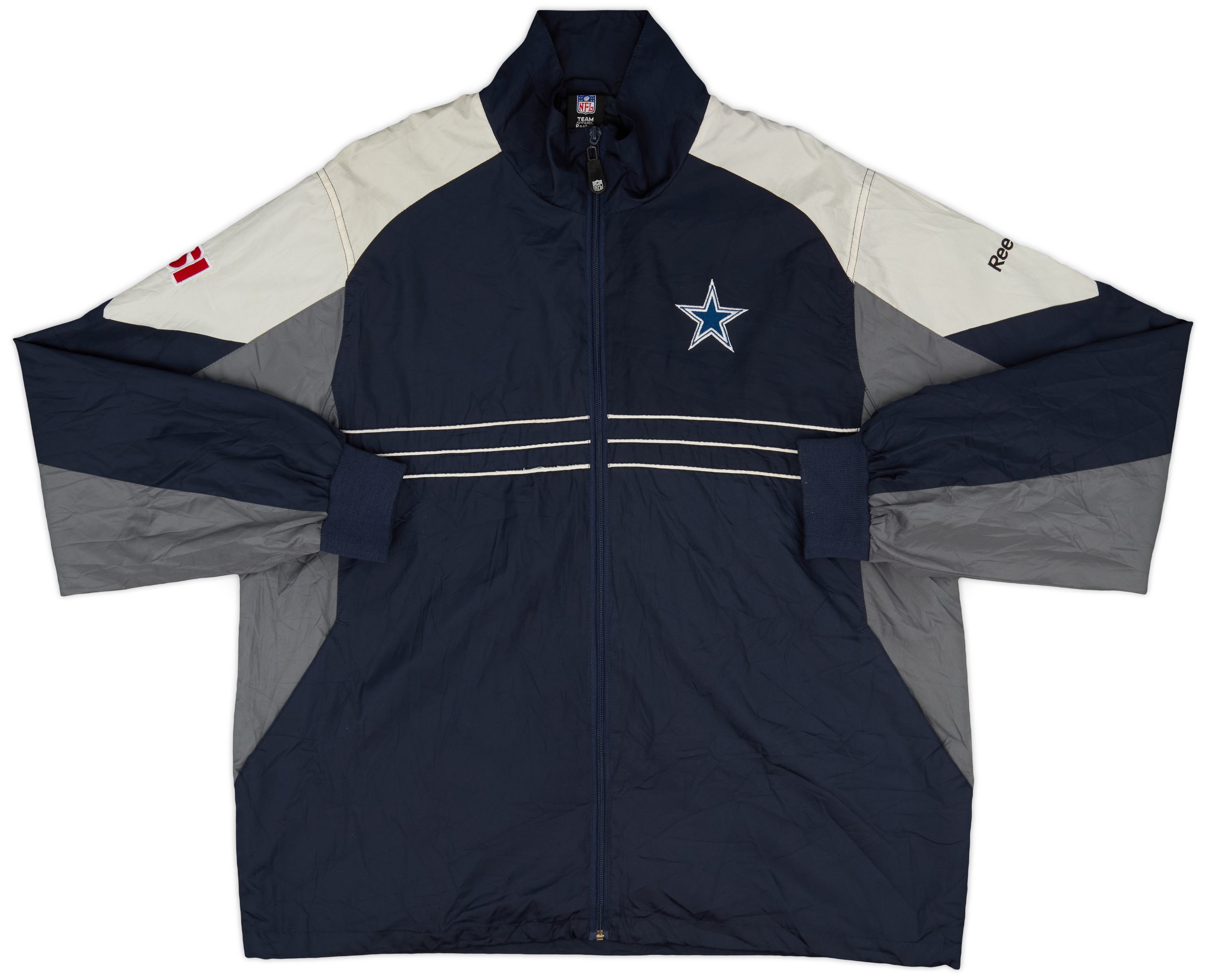 2008-11 Dallas Cowboys Reebok Rain Jacket - 9/10 - (L)
