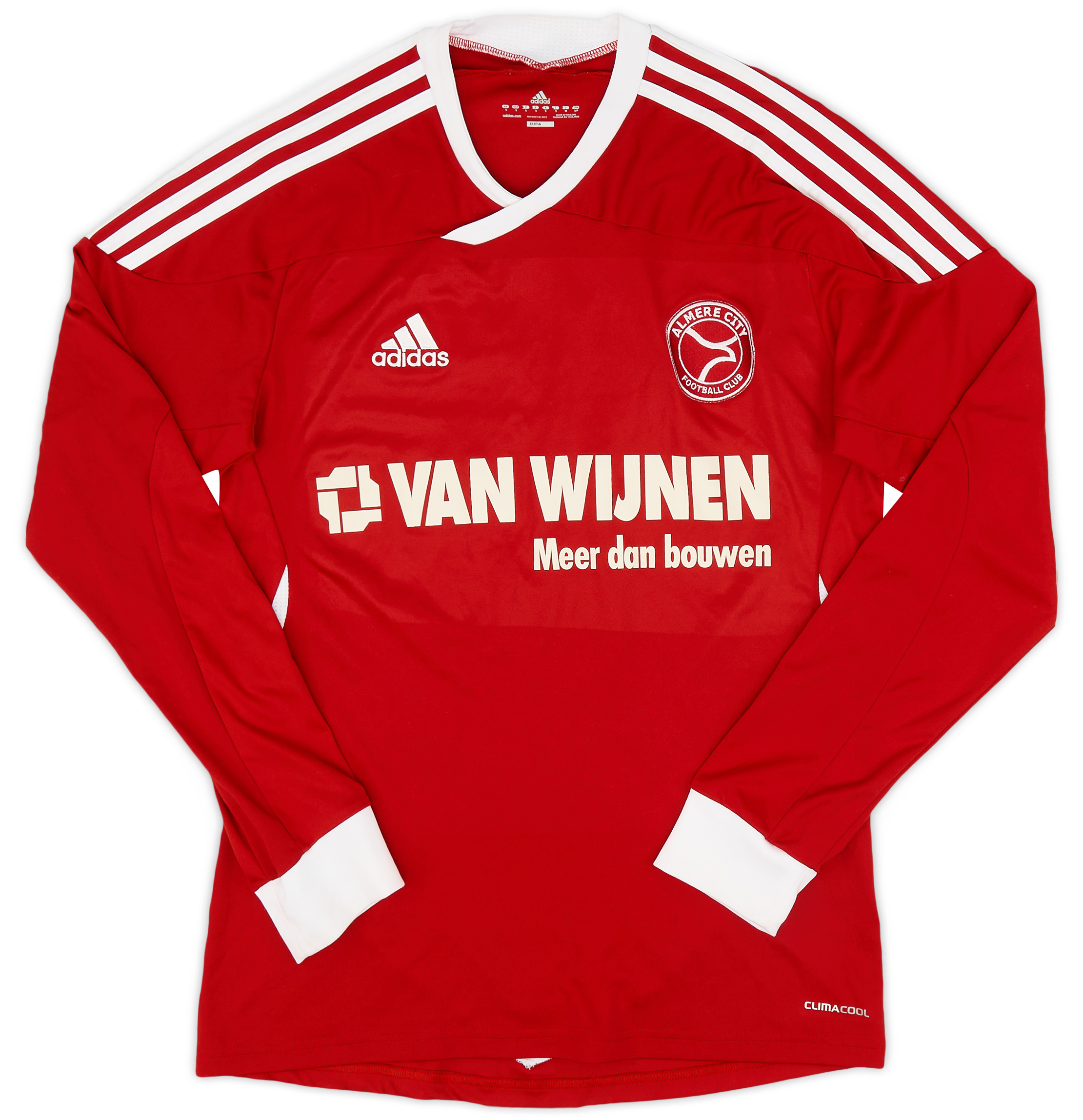 2011-12 Sporting Almere Home L/S Shirt #25 - 5/10 - (S)