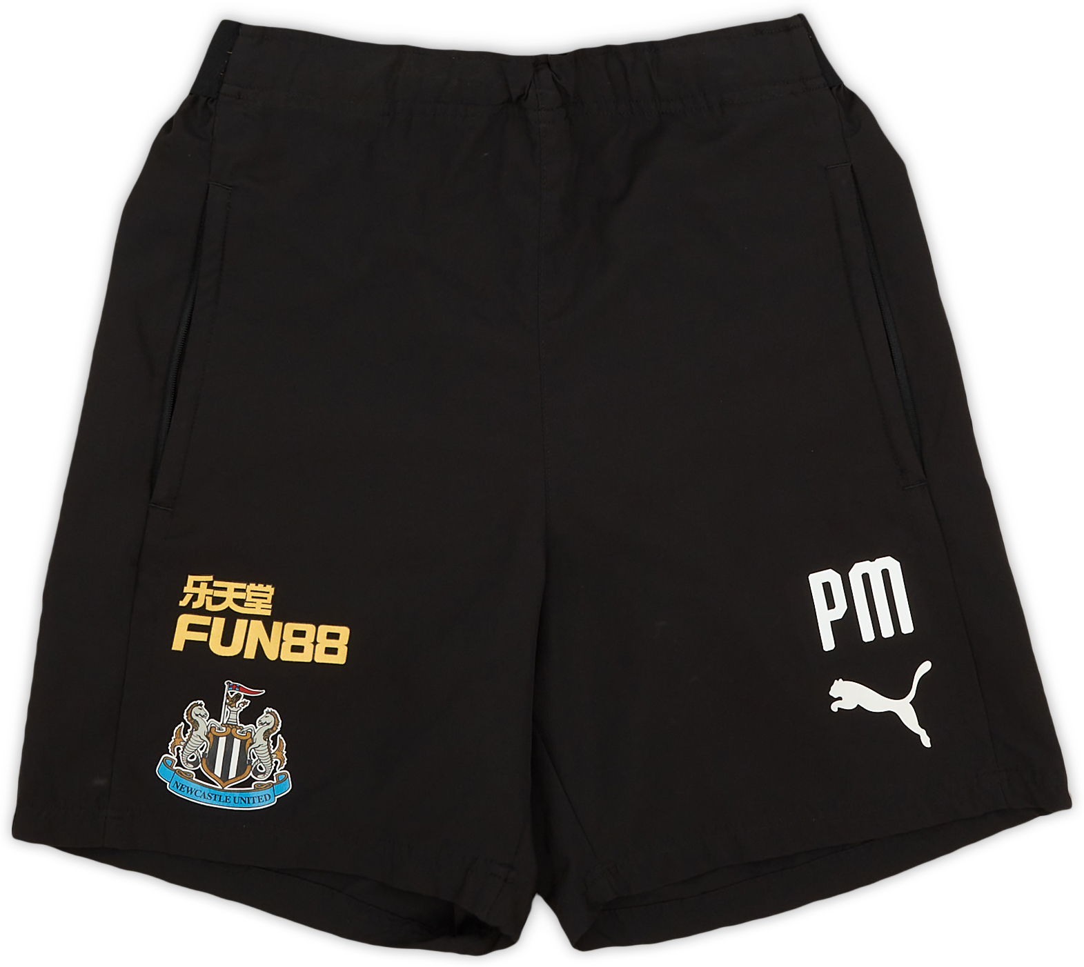 2018-19 Newcastle Puma Staff Issue Training Shorts PM - 9/10 - (S)
