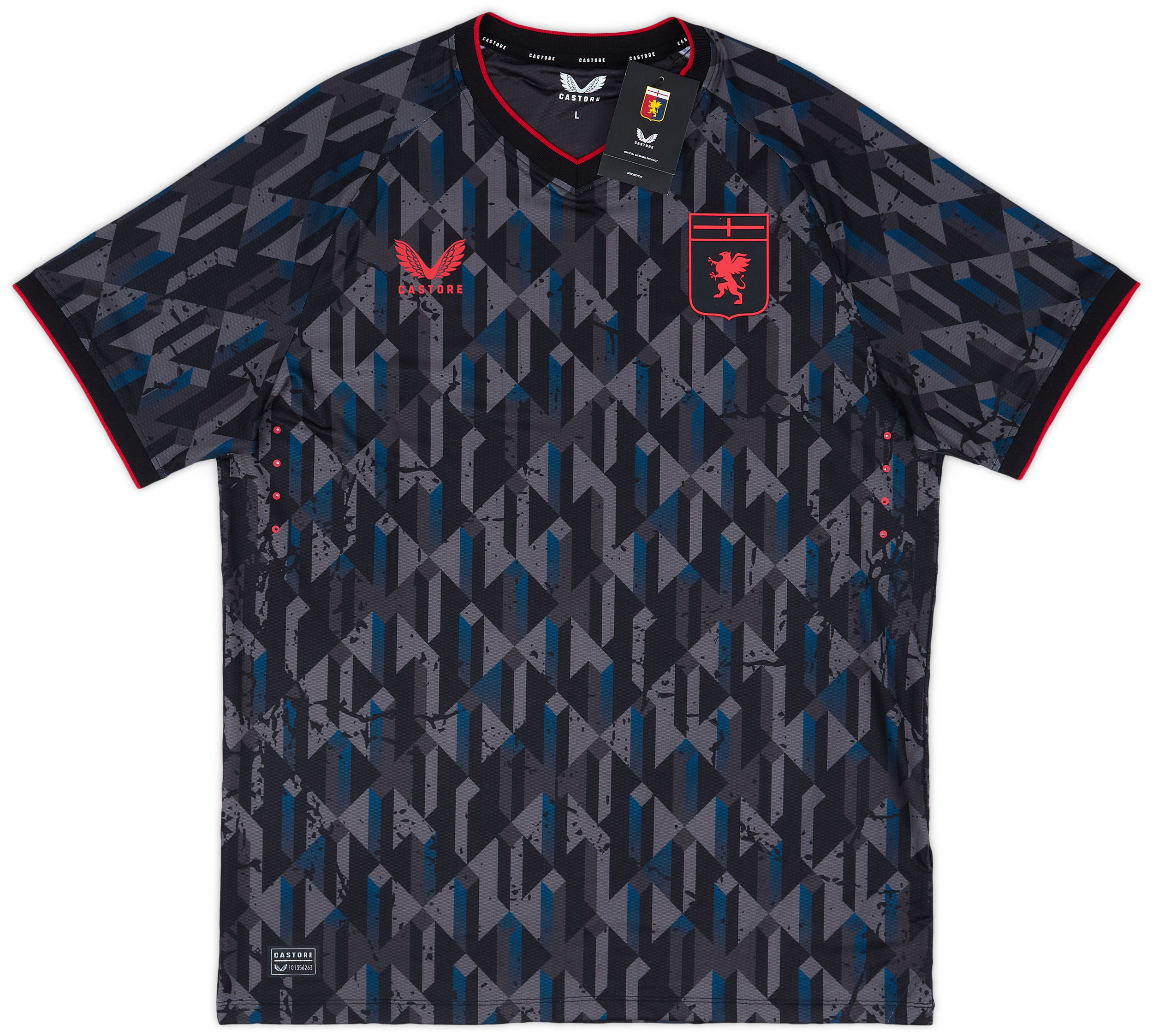 2022-23 Genoa Authentic Third Shirt (L)