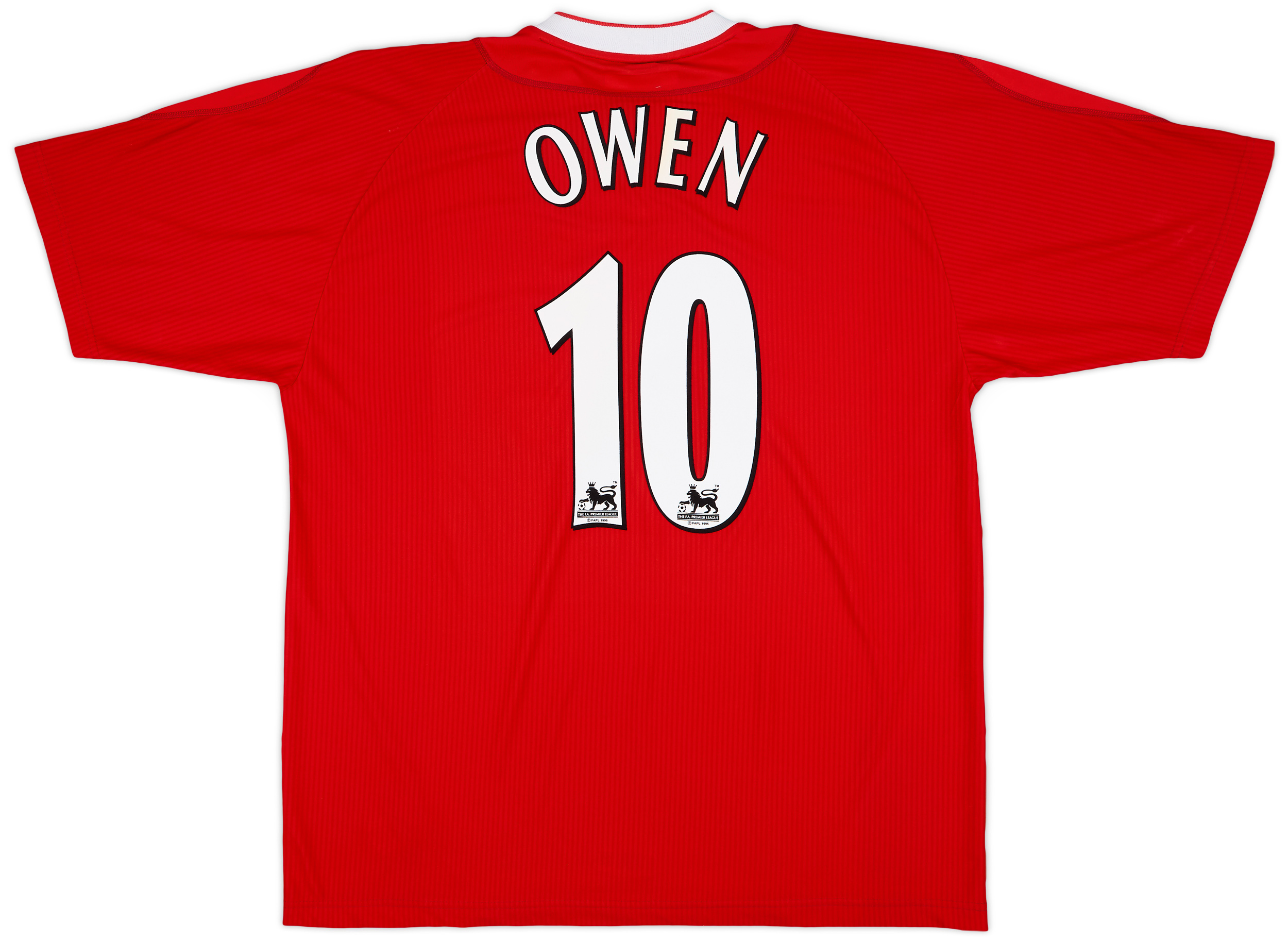 2002-04 Liverpool Home Shirt Owen #10 - 9/10 - (XL)