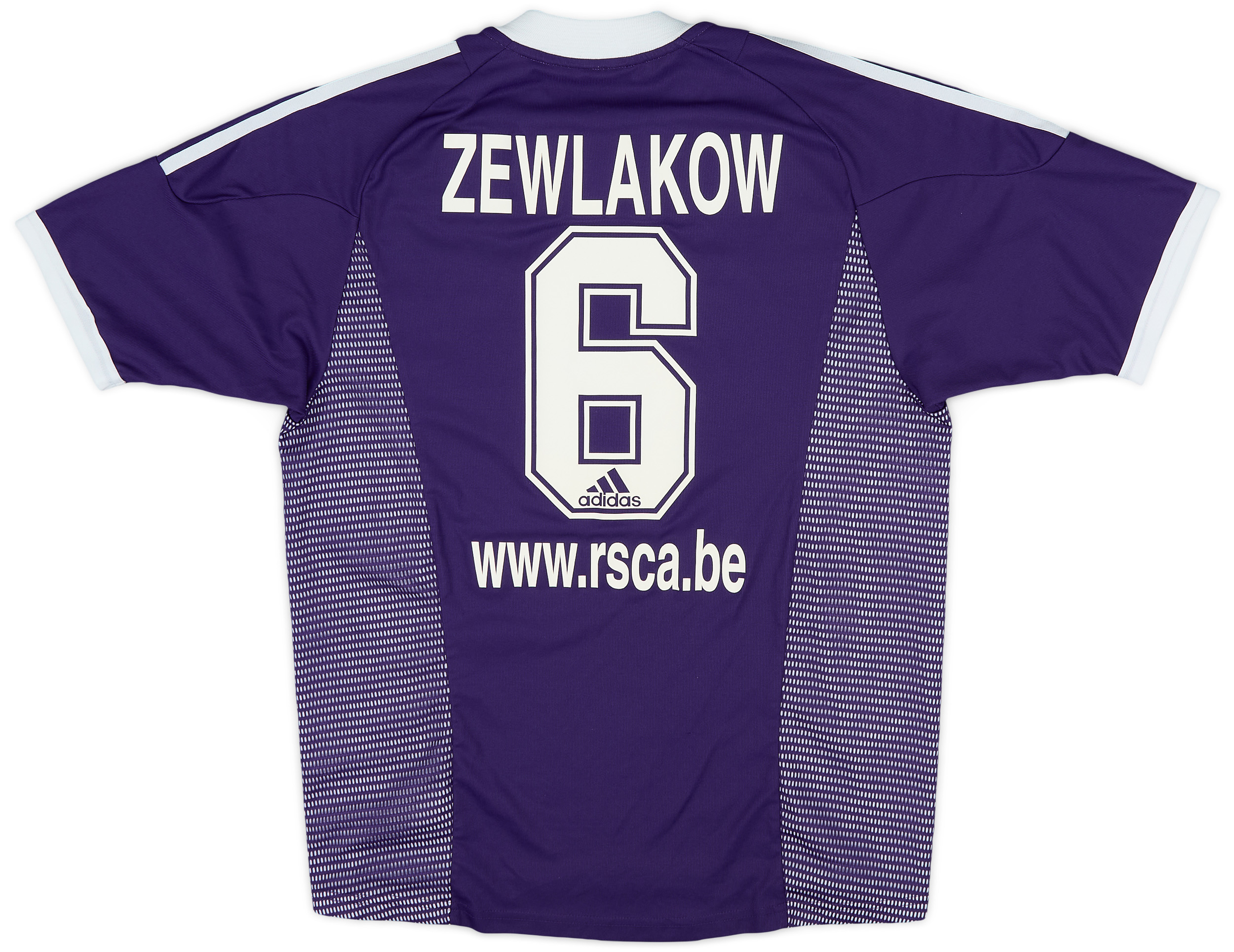 2002-03 Anderlecht Away Shirt Zewlakow #6 - 4/10 - (M)