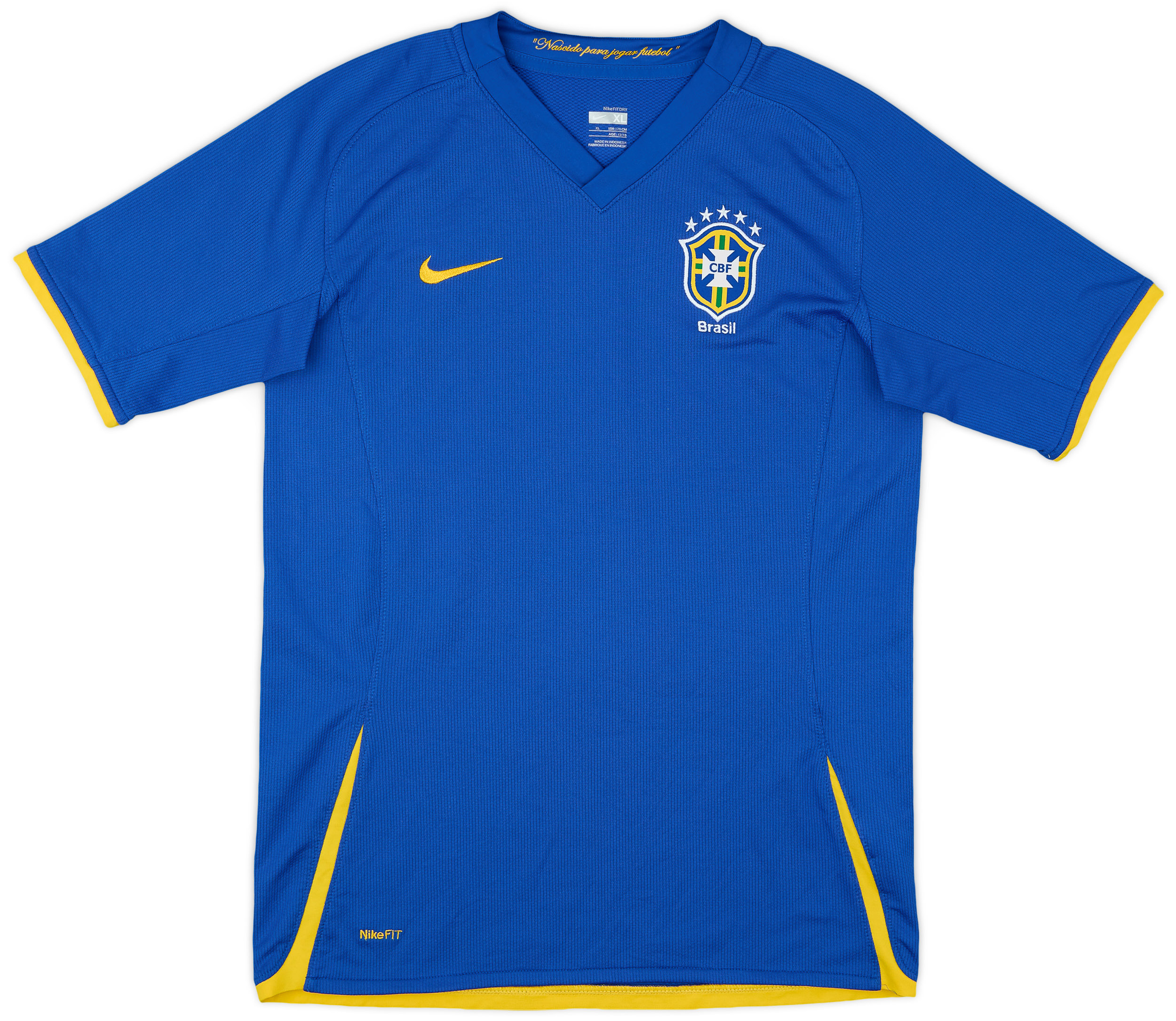 2008-10 Brazil Away Shirt - 9/10 - (XL.Boys)
