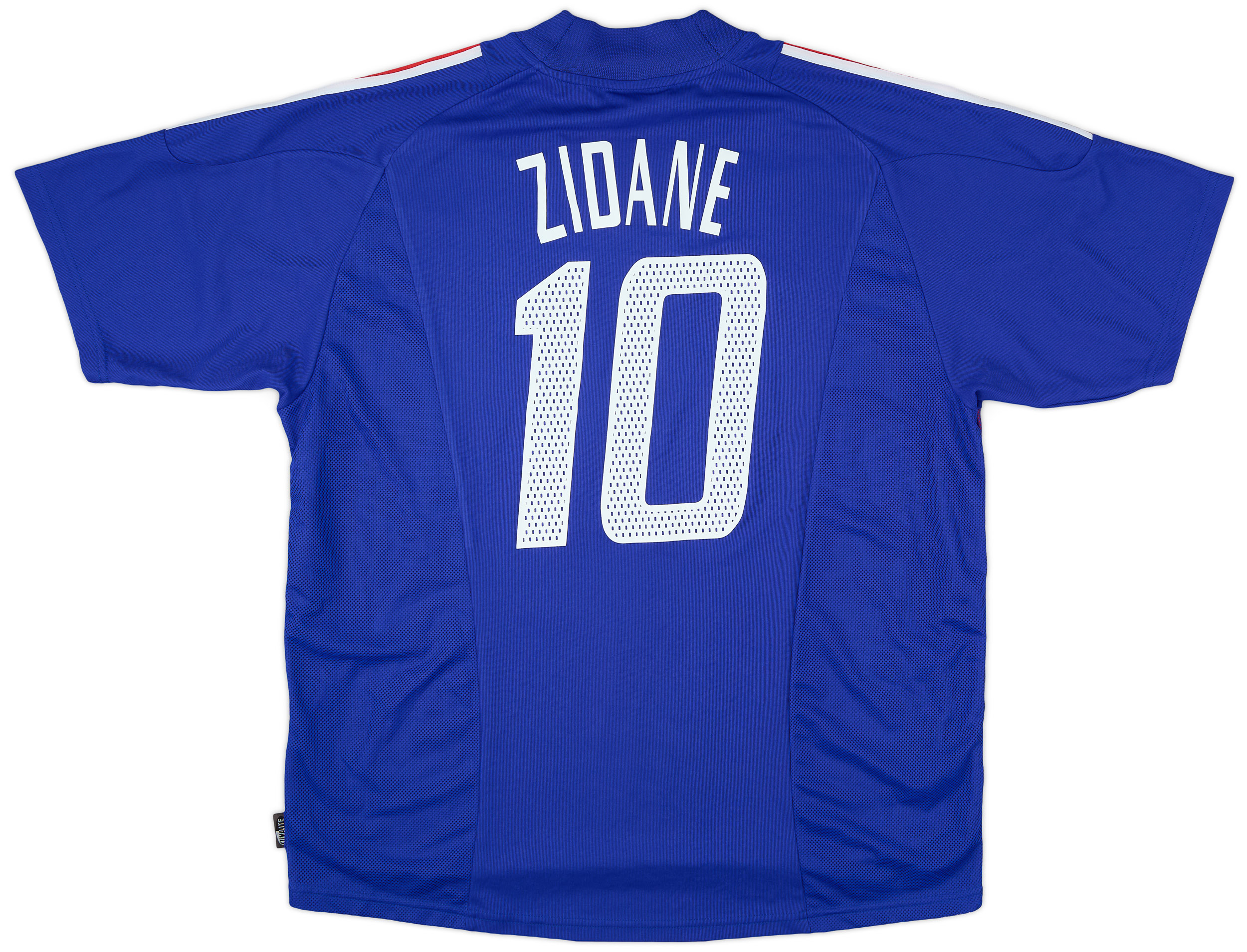 2002-04 France Home Shirt Zidane #10 - 9/10 - (XL)