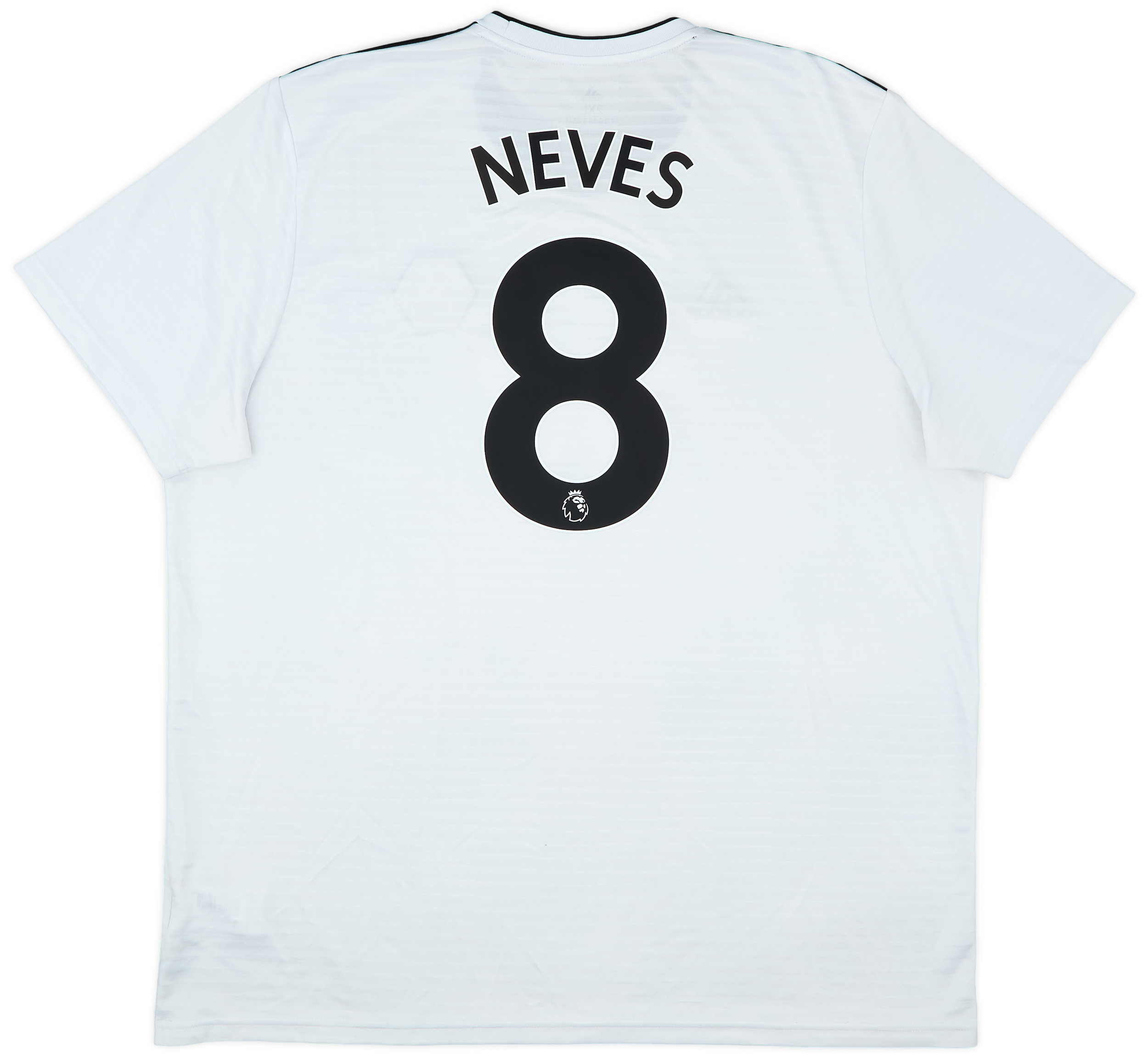 2018-19 Wolves Away Shirt Neves #8 - 8/10 - (XXL)