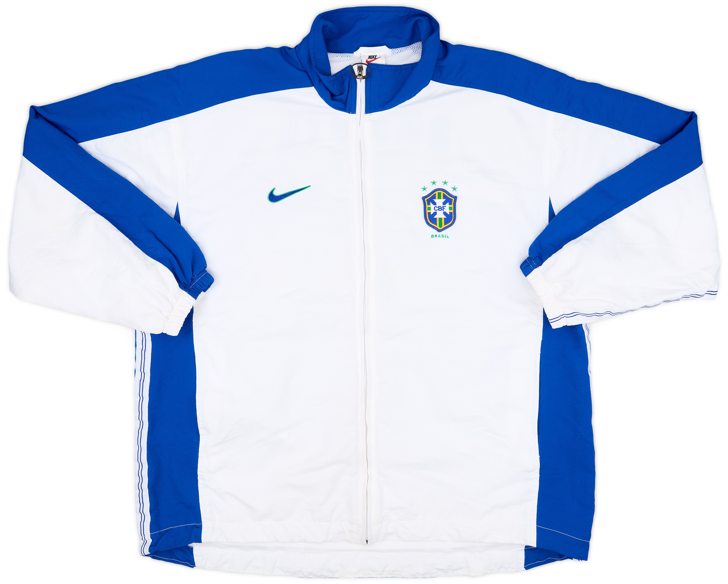 1998-00 Brazil Nike Track Jacket - 9/10 - (L)