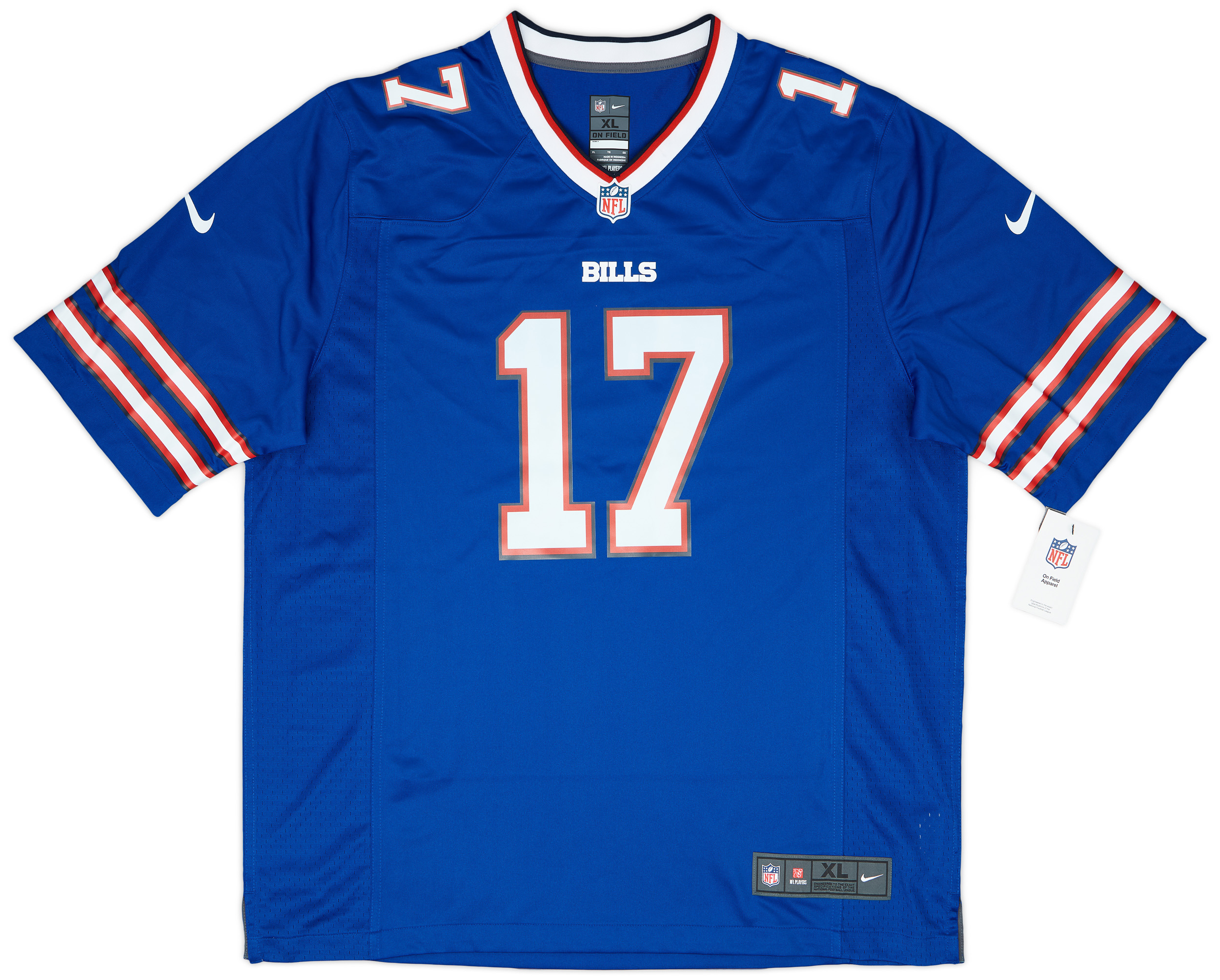 2018-24 Buffalo Bills Allen #17 Nike Game Home Jersey (XL)