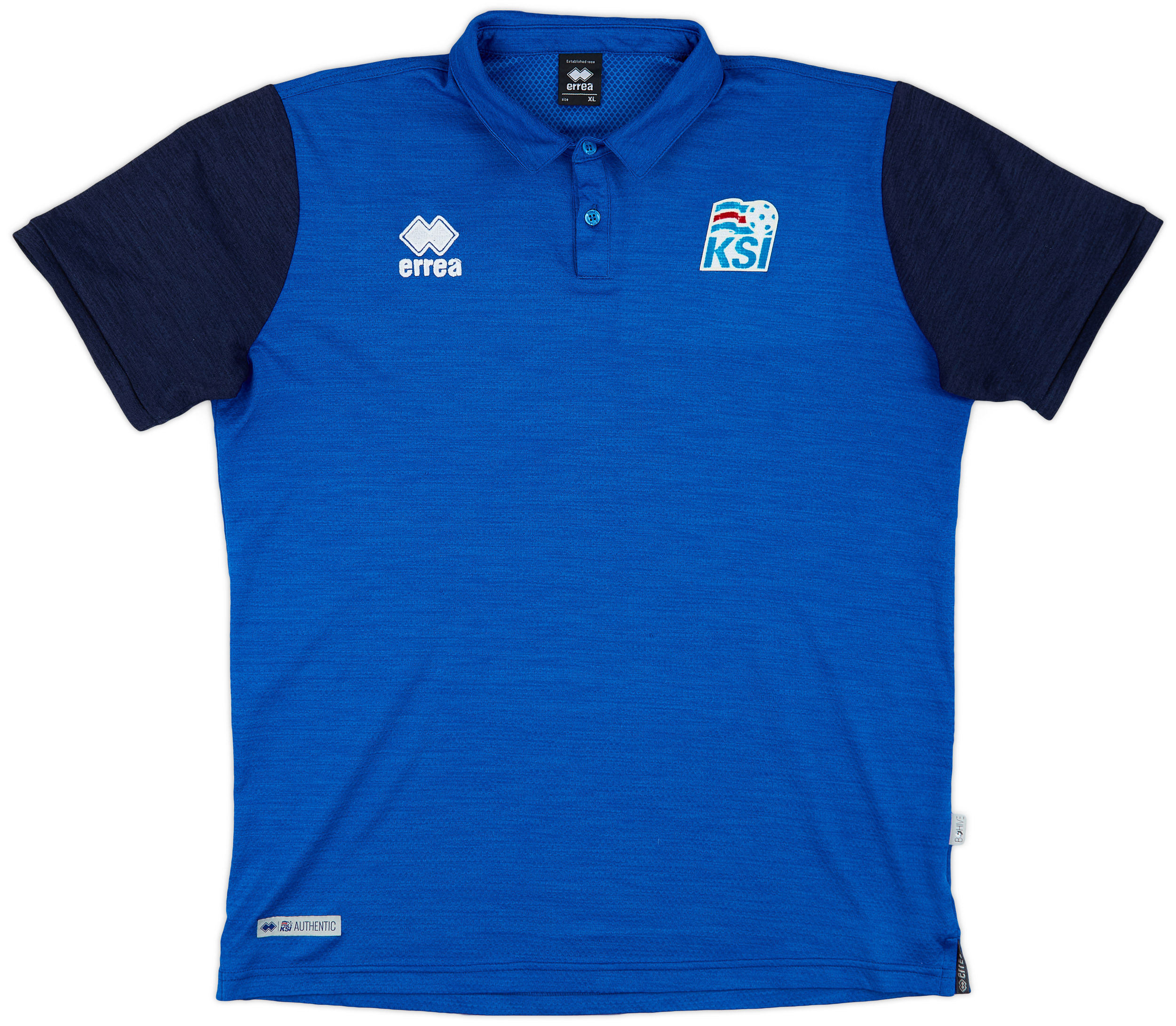 2012-13 Iceland Errea Polo Shirt - 8/10 - (XL)