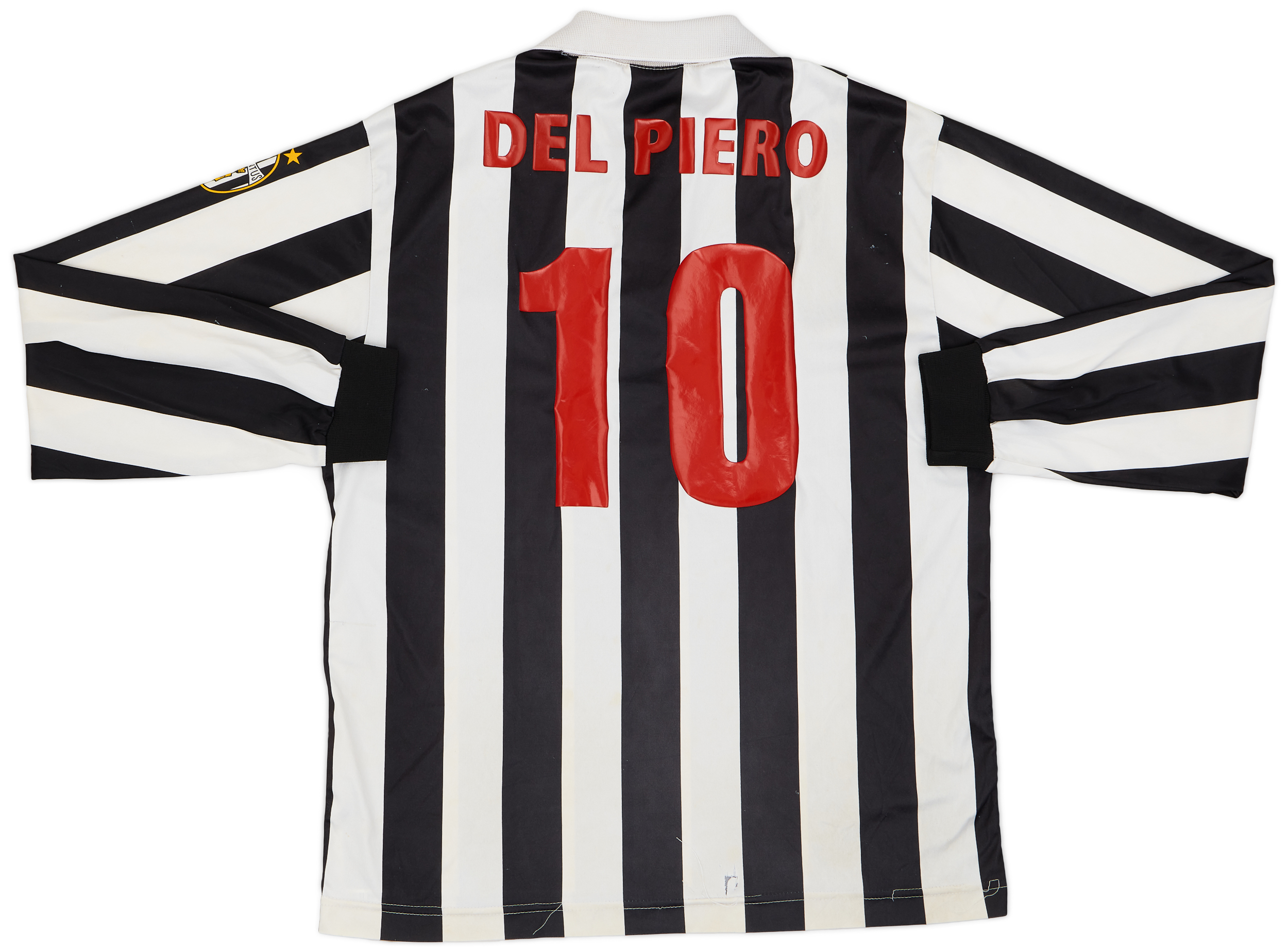 1998-99 Juventus Basic Home L/S Shirt Del Piero #10 - 3/10 - (L)