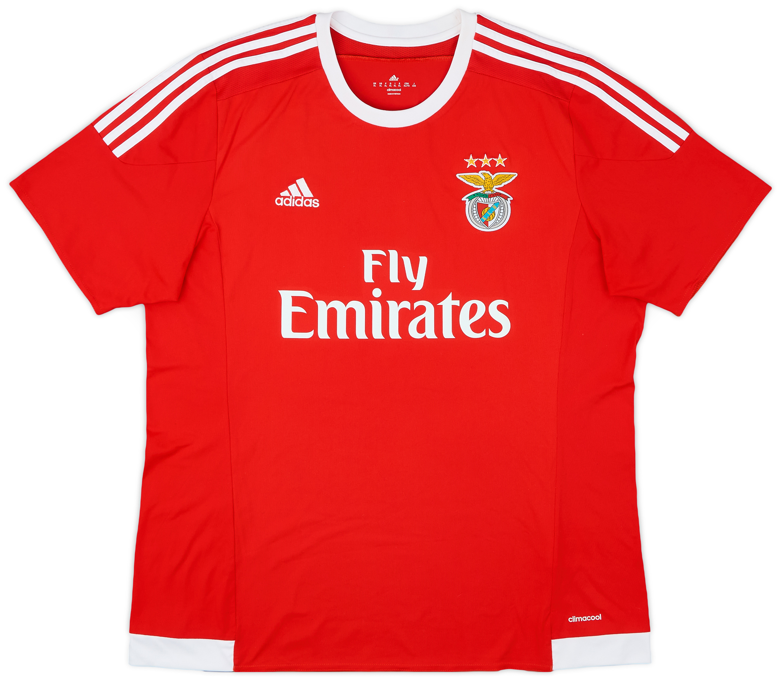 2015-16 Benfica Home Shirt - 7/10 - (XL)