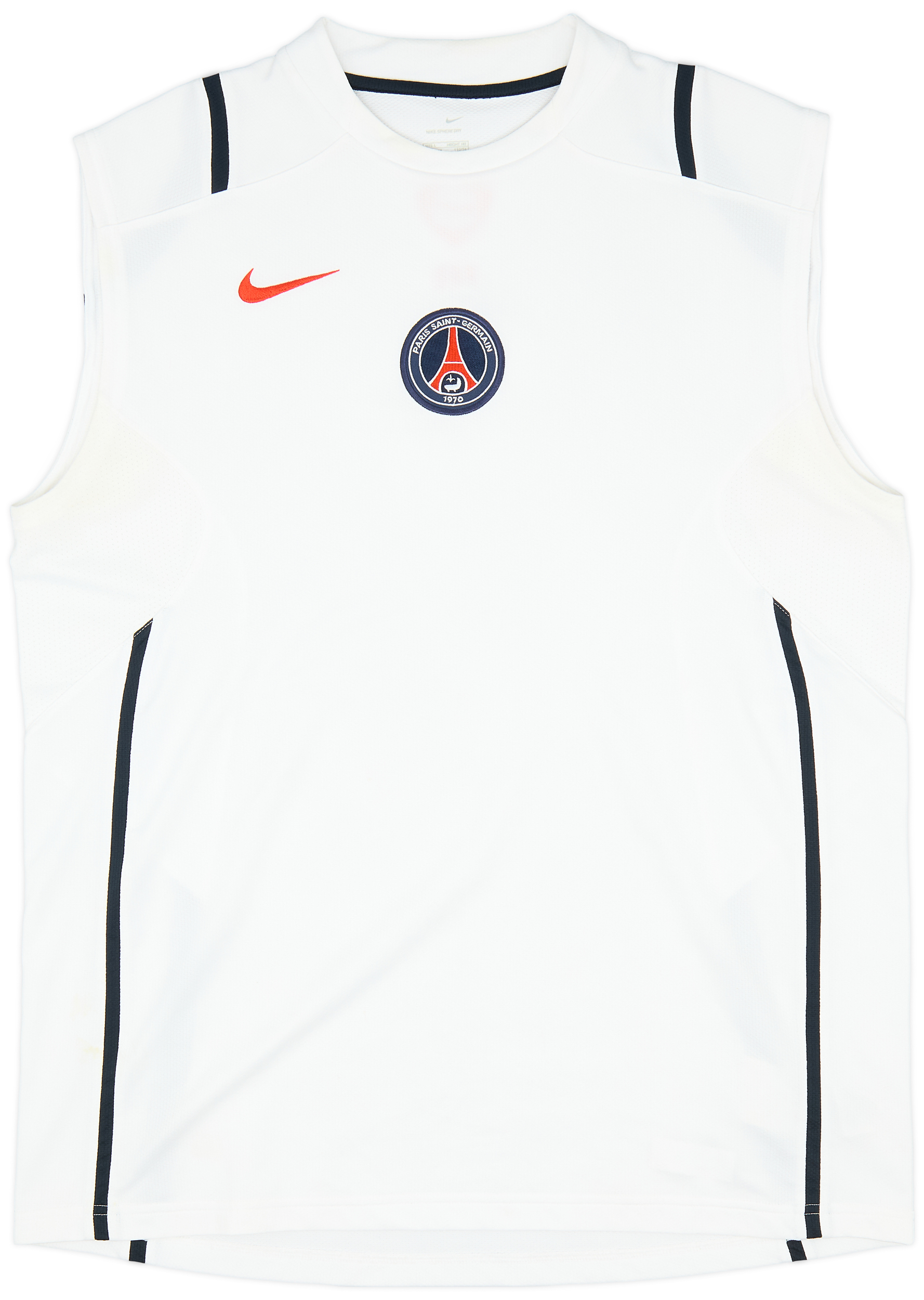 2000s PSG Nike Training Vest - 8/10 - (L)