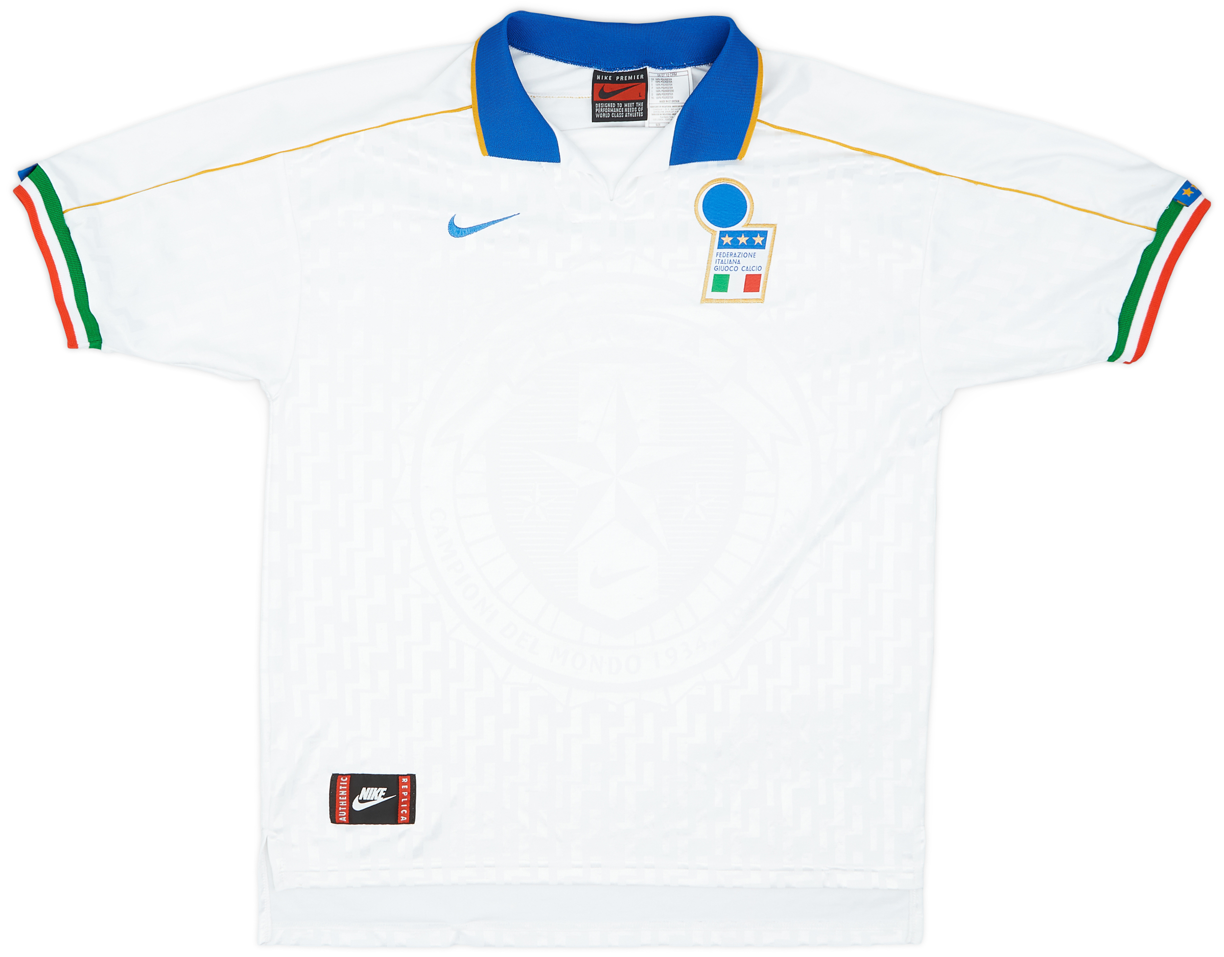 1994-96 Italy Away Shirt - 9/10 - (L)