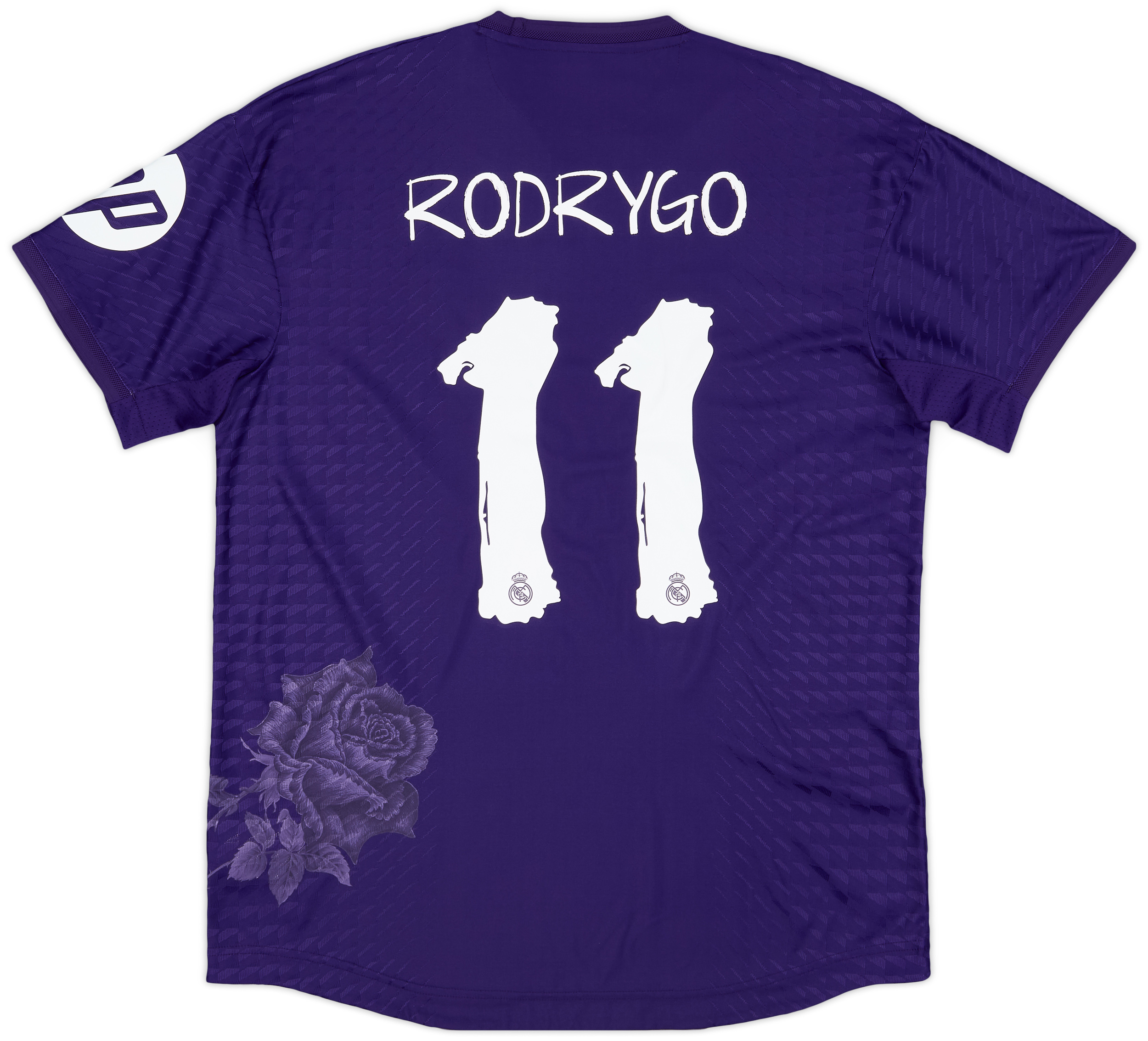 2023-24 Real Madrid Authentic Fourth Shirt Rodrygo #11 (L)
