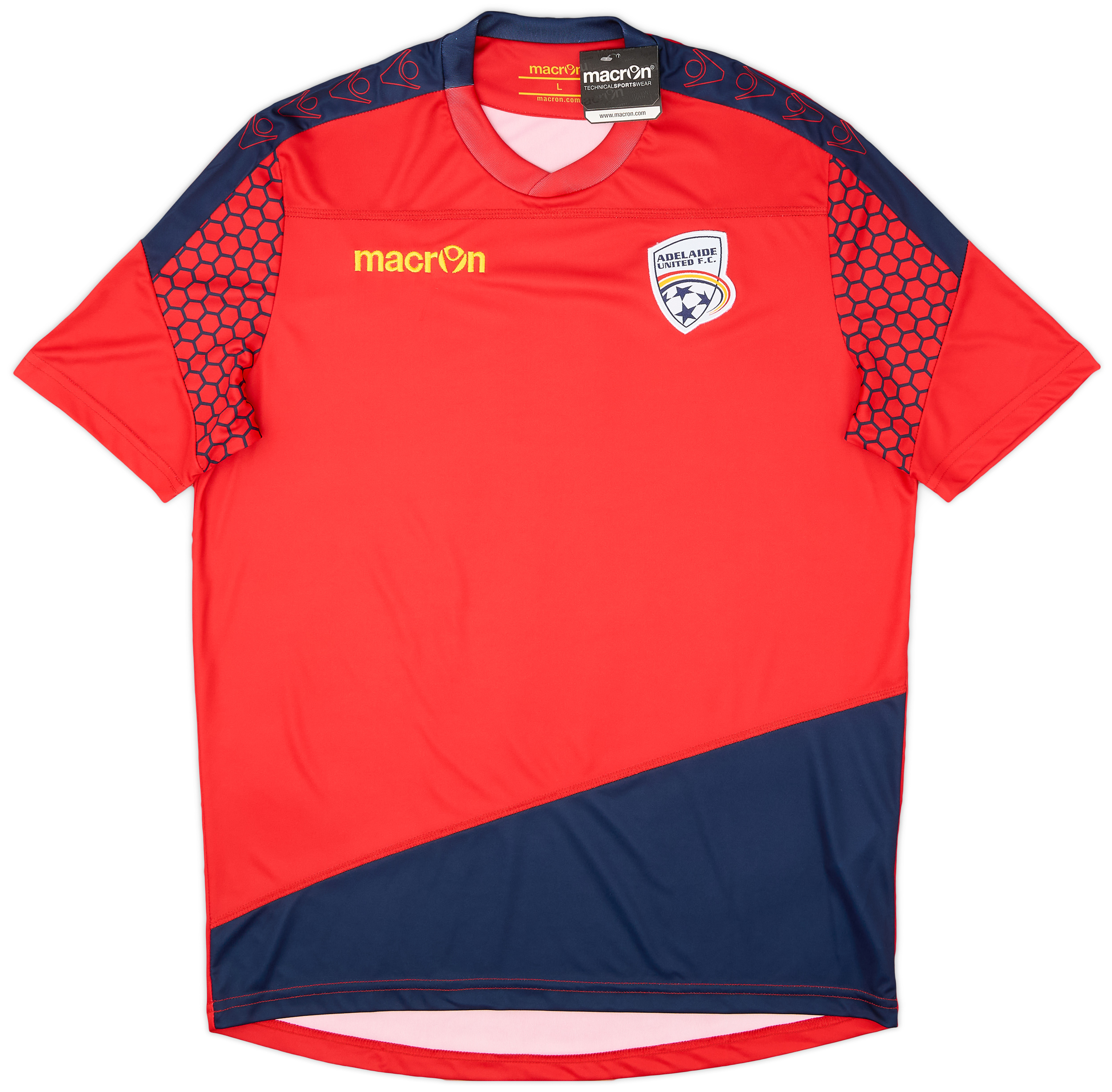 2016-17 Adelaide United Macron Training Shirt