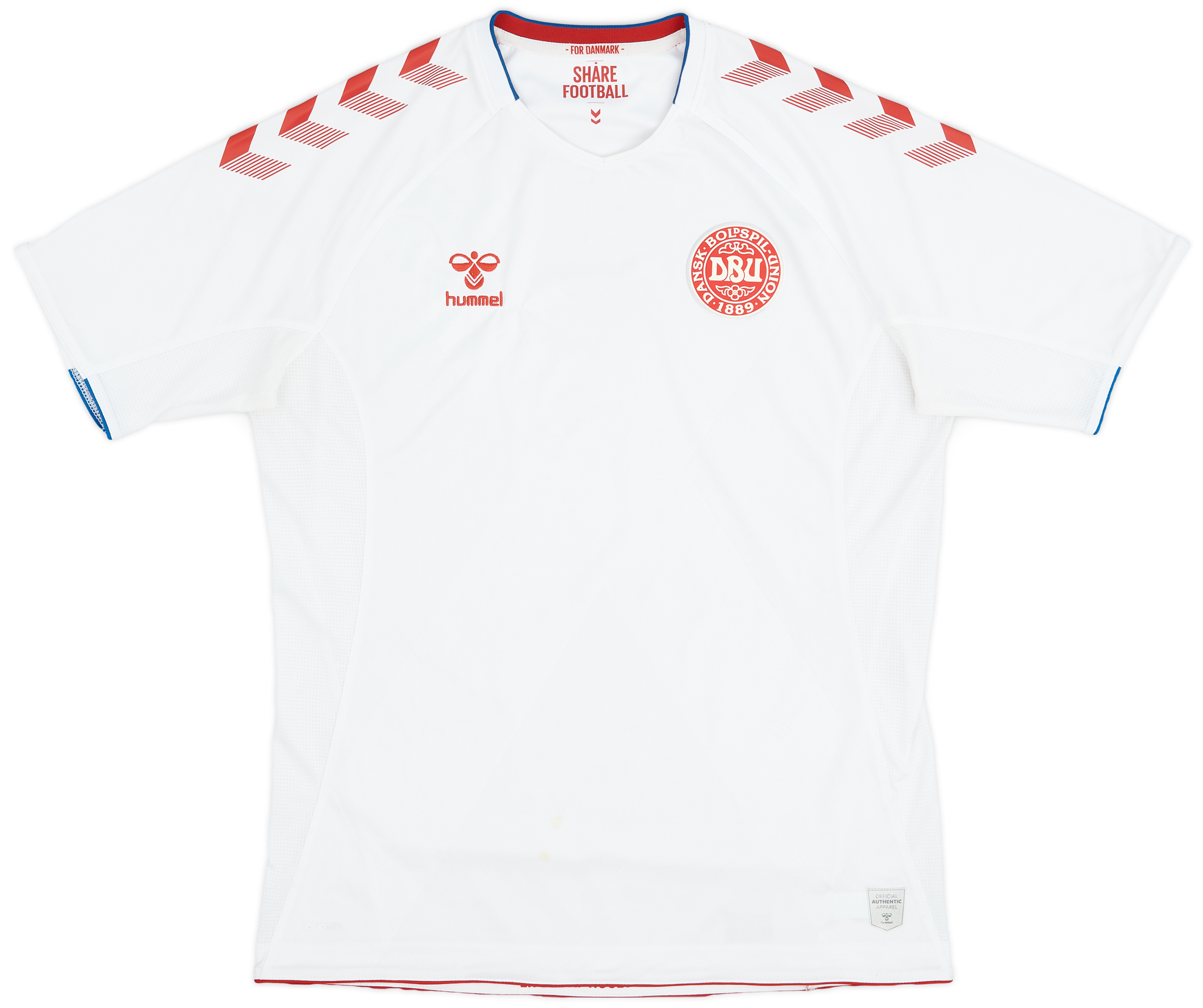 2018-19 Denmark Away Shirt - 7/10 - (L)