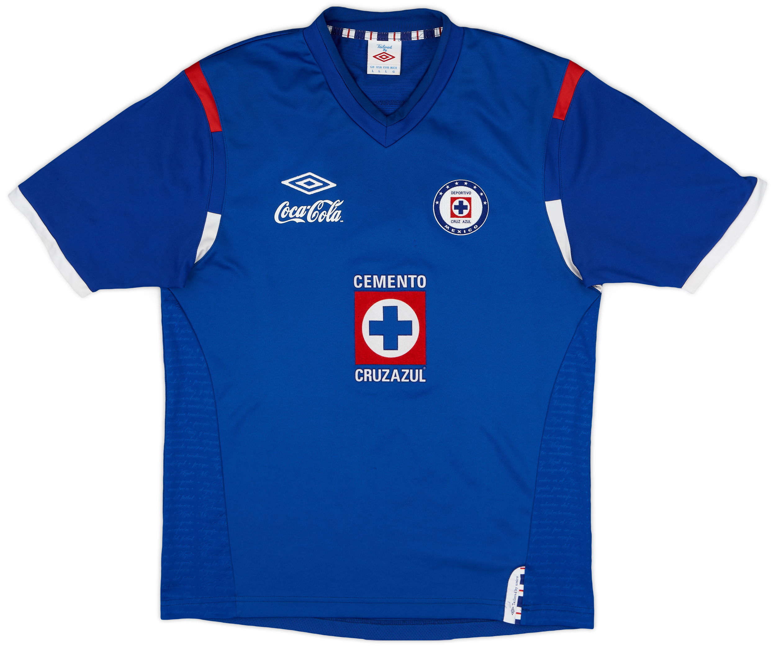 2011-12 Cruz Azul Home Shirt - 7/10 - (L)